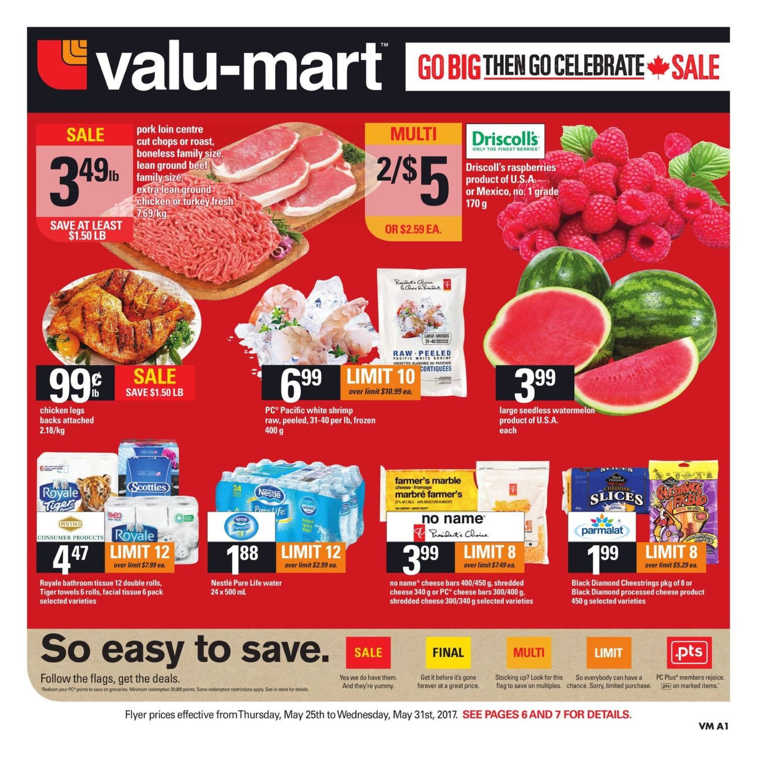 Valu-Mart Weekly Flyer - Weekly - Go Big Then Go Celebrate Sale - May ...