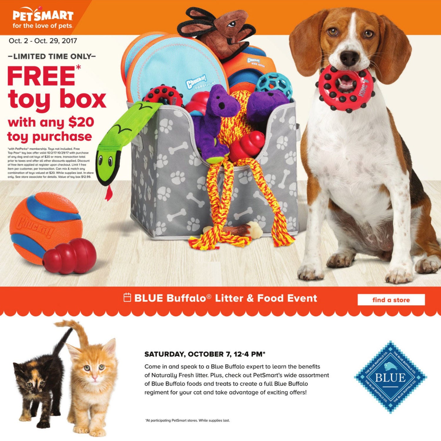 PetSmart Weekly Flyer - October Specials - Oct 2 – 29 - RedFlagDeals.com