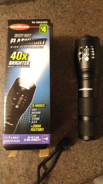 [Dollarama] Zoomable XM-L T6 flashlight $4 - RedFlagDeals.com Forums