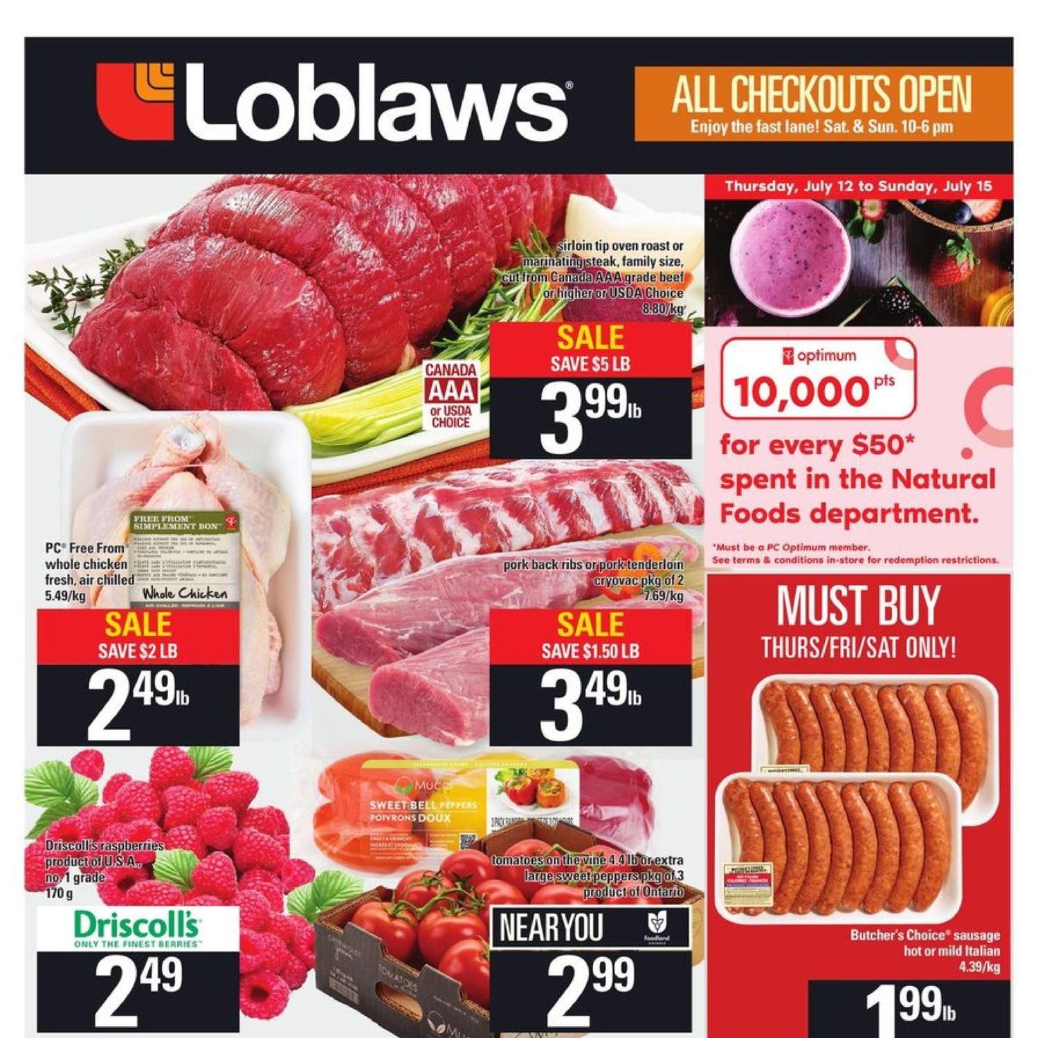 Loblaws Weekly Flyer - Weekly - Jul 12 – 18 - RedFlagDeals.com
