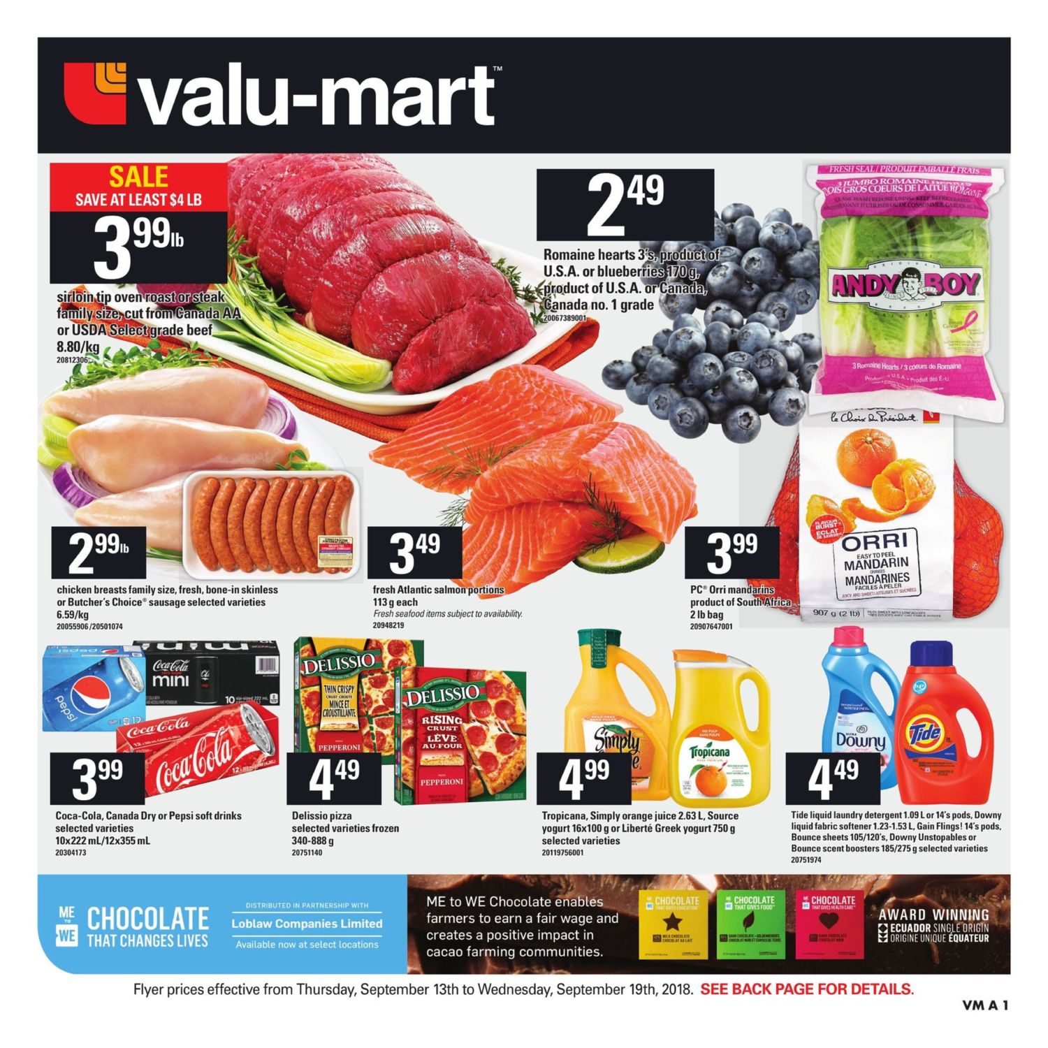 Valu-Mart Weekly Flyer - Weekly Specials - Sep 13 – 19 - RedFlagDeals.com