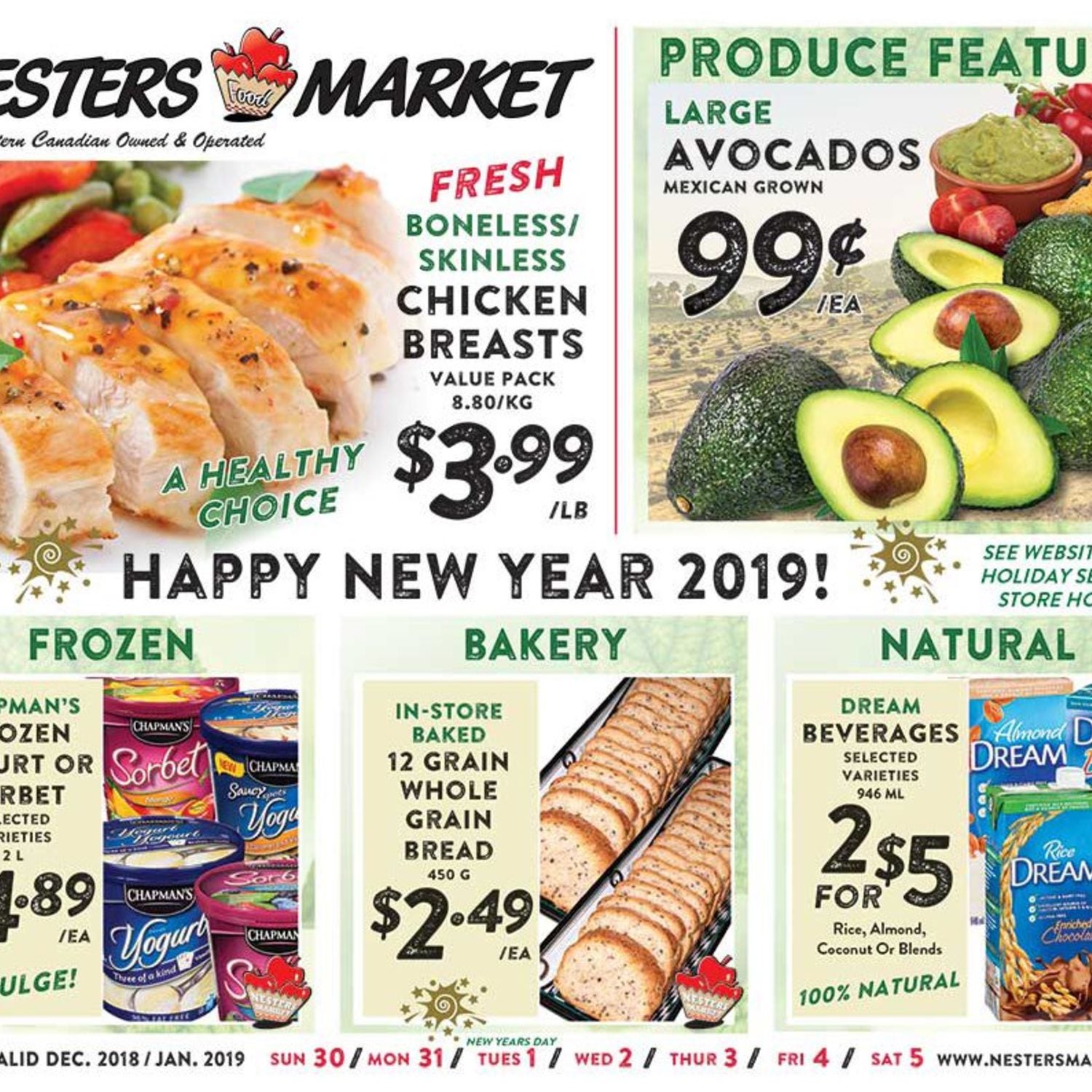 Nesters Market Weekly Flyer - Weekly Specials - Dec 30 – Jan 5 ...