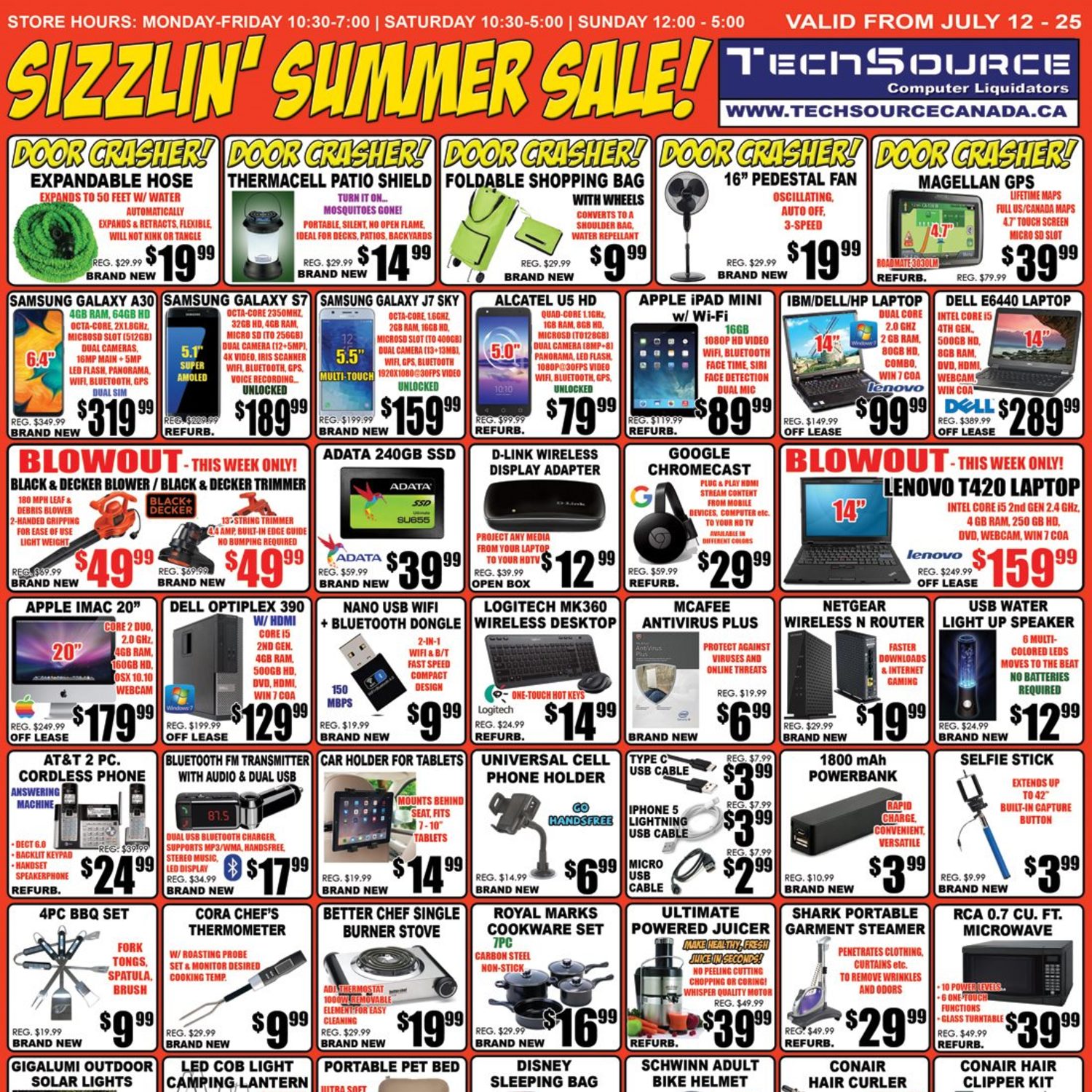 Tech Source Weekly Flyer - Sizzlin' Summer Sale! - Jul 12 – 25 ...
