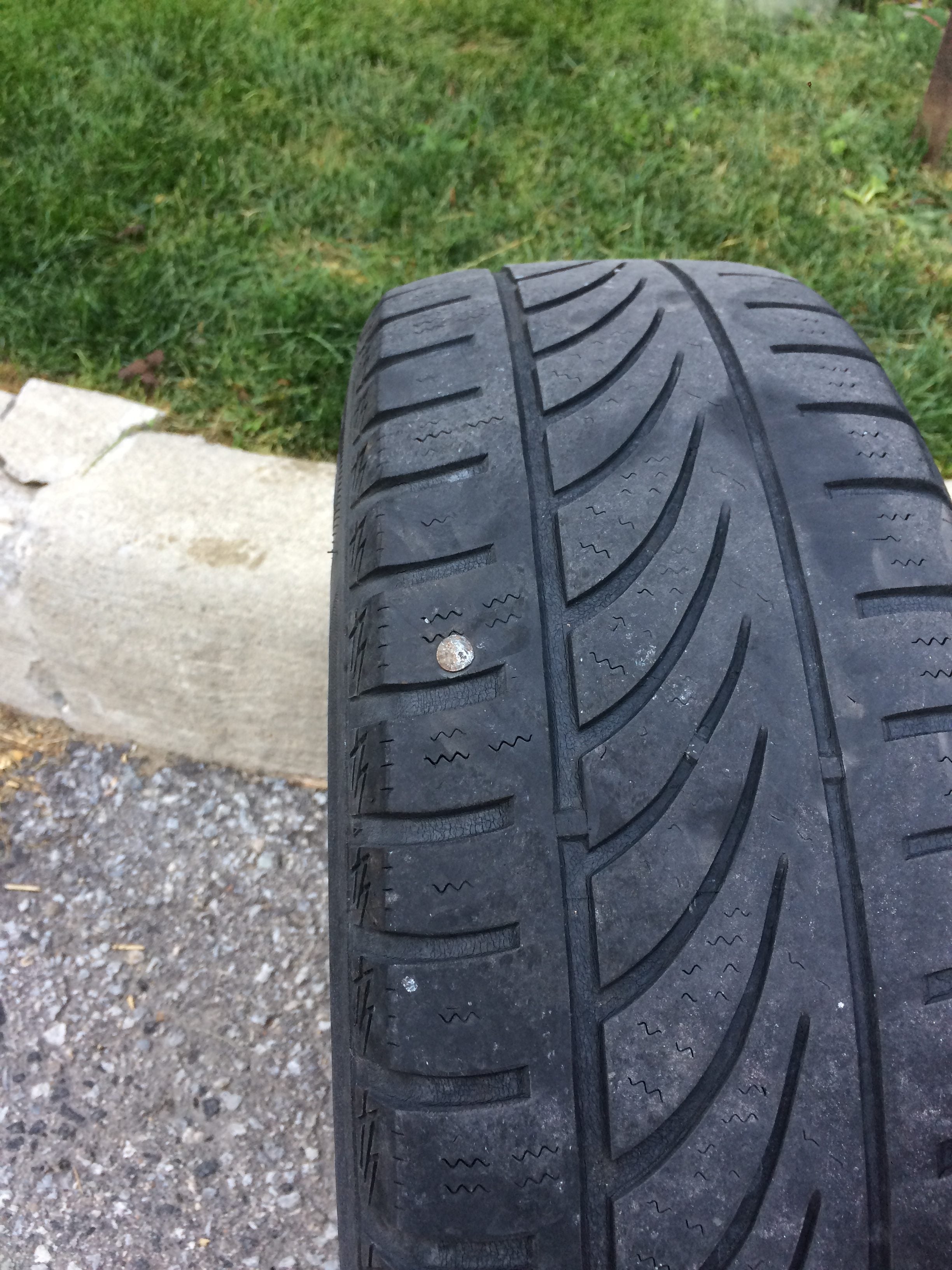 nail too close to sidewall for repair? - RedFlagDeals.com Forums
