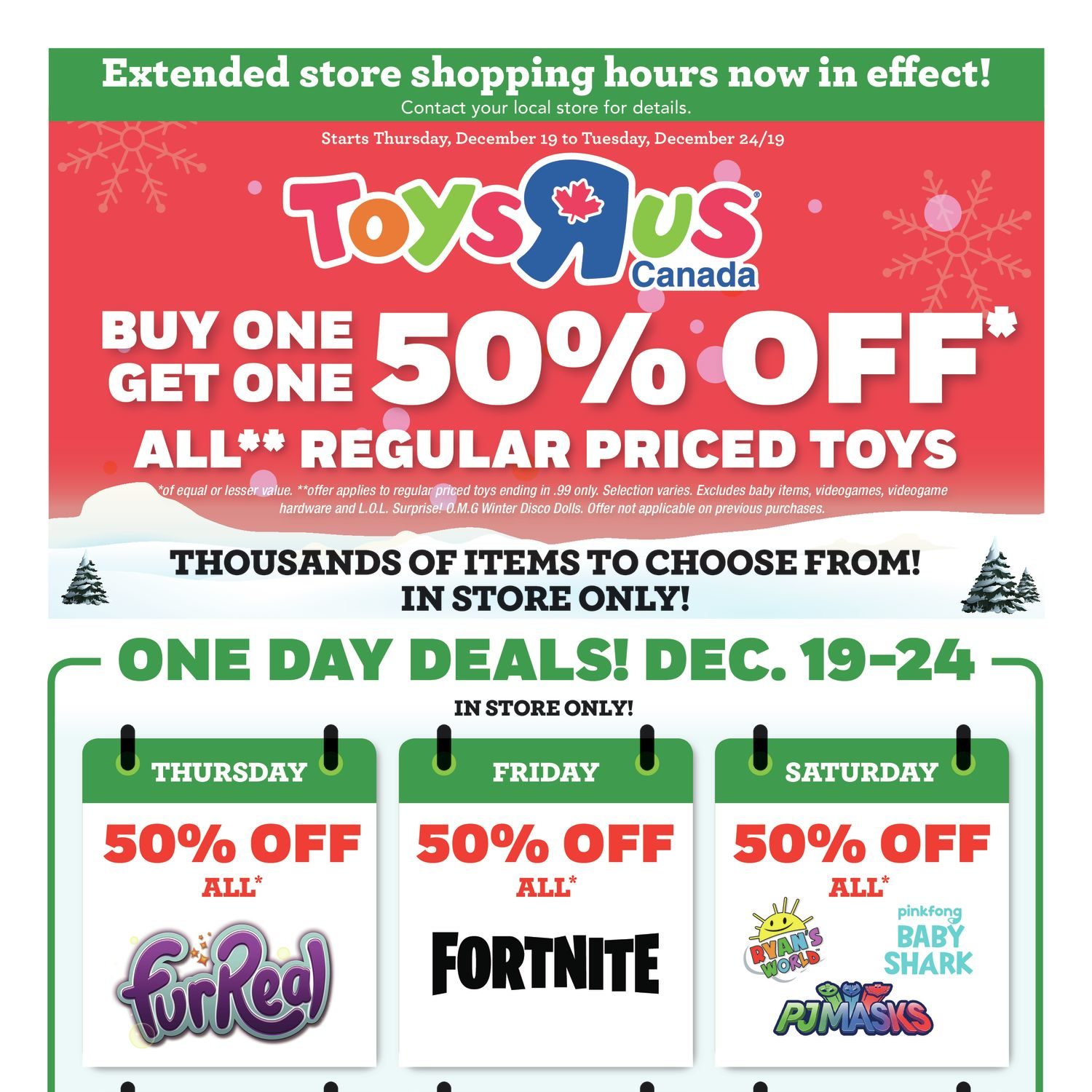 Toys R Us Weekly Flyer - Weekly - Dec 19 – 24 - RedFlagDeals.com