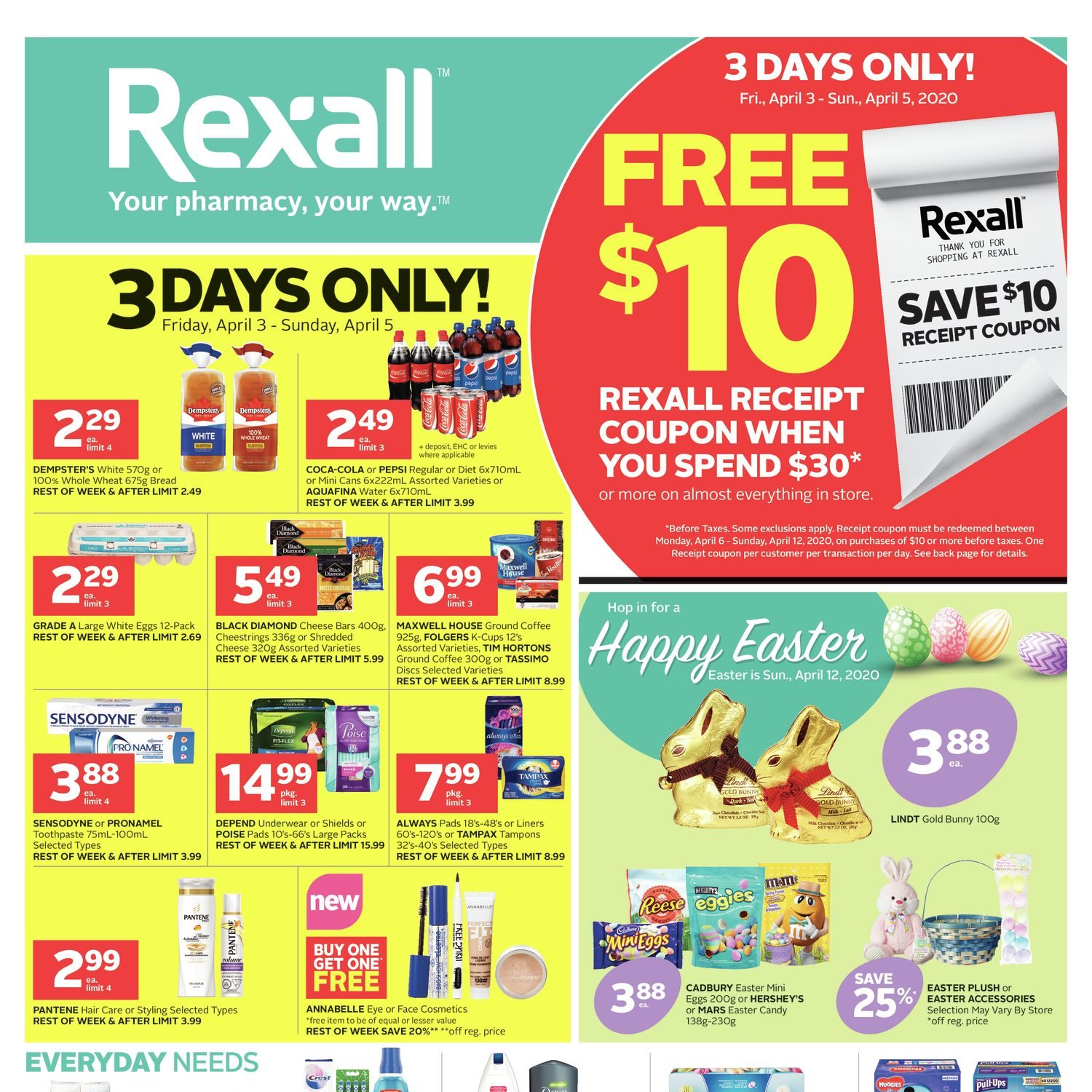 Rexall Weekly Flyer - Weekly - Apr 3 – 9 - RedFlagDeals.com