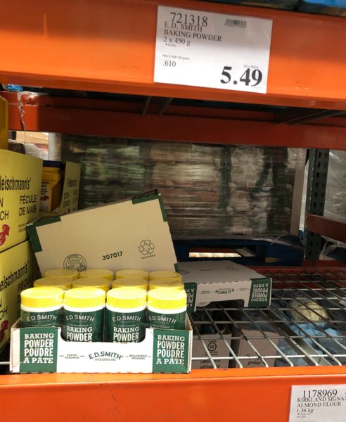 [Costco] Baking Powder - $5.49 for 2 x 450g - 900g total (E.D. SMITH ...