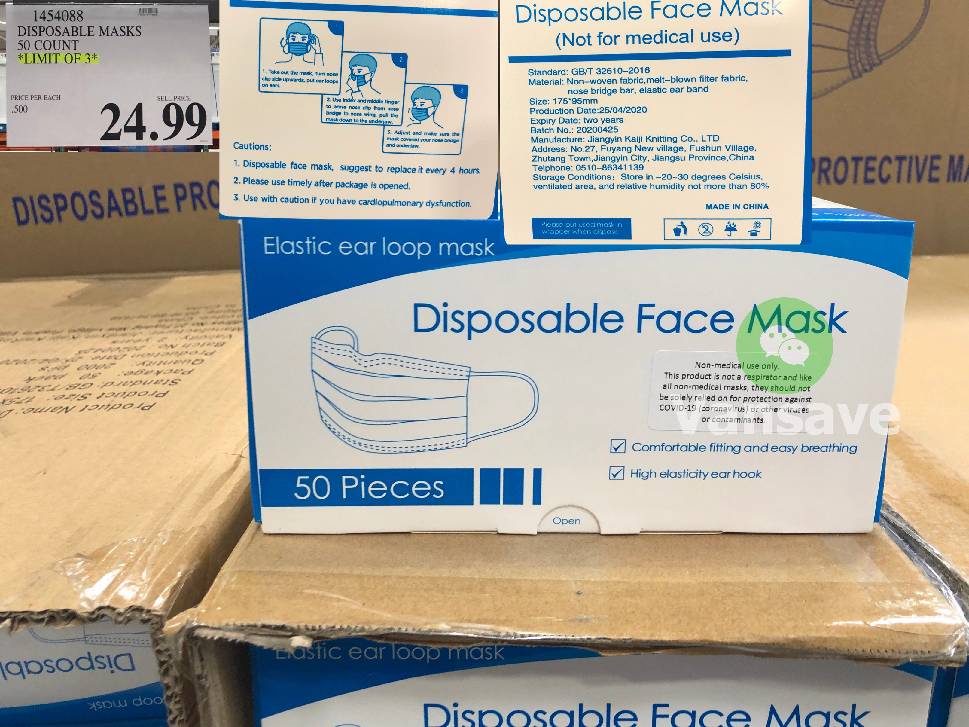 [Costco] Face masks :. $24.99 (6 different types of masks with pictures ...