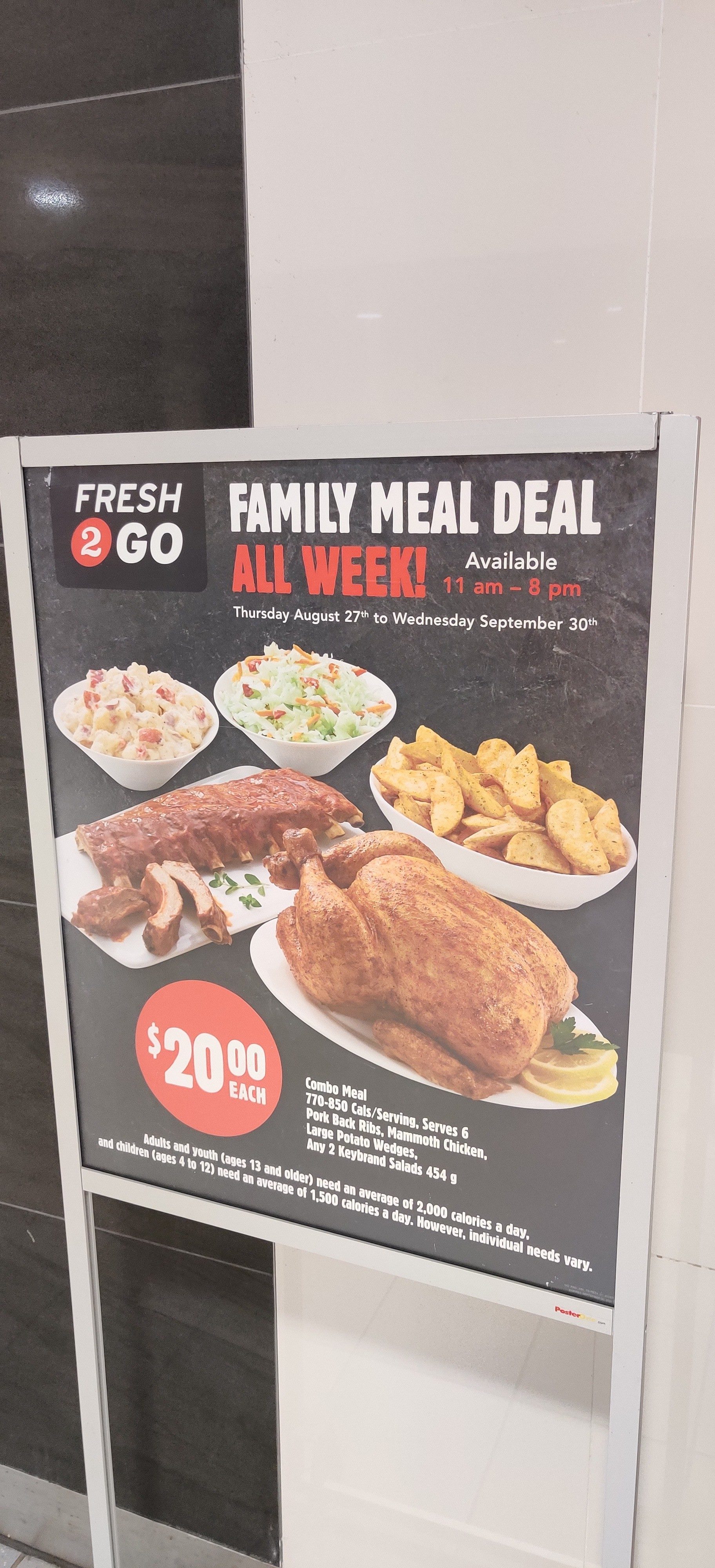 [Metro] Metro family meal - Mammoth chicken and ribs $20 - RedFlagDeals ...