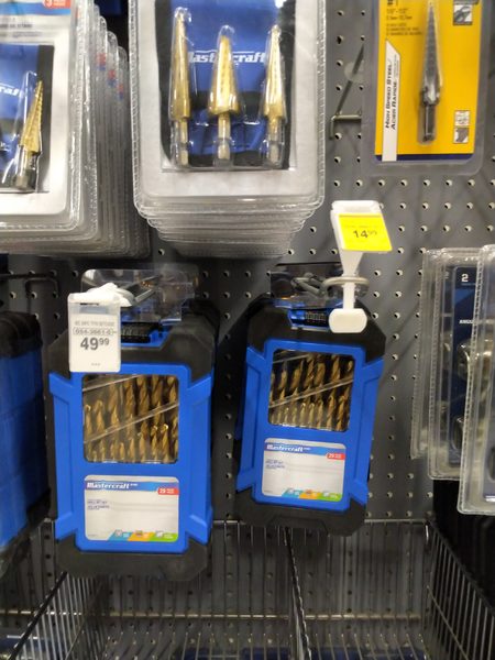 [Canadian Tire] Mastercraft Drill bit set titanium - RedFlagDeals.com ...