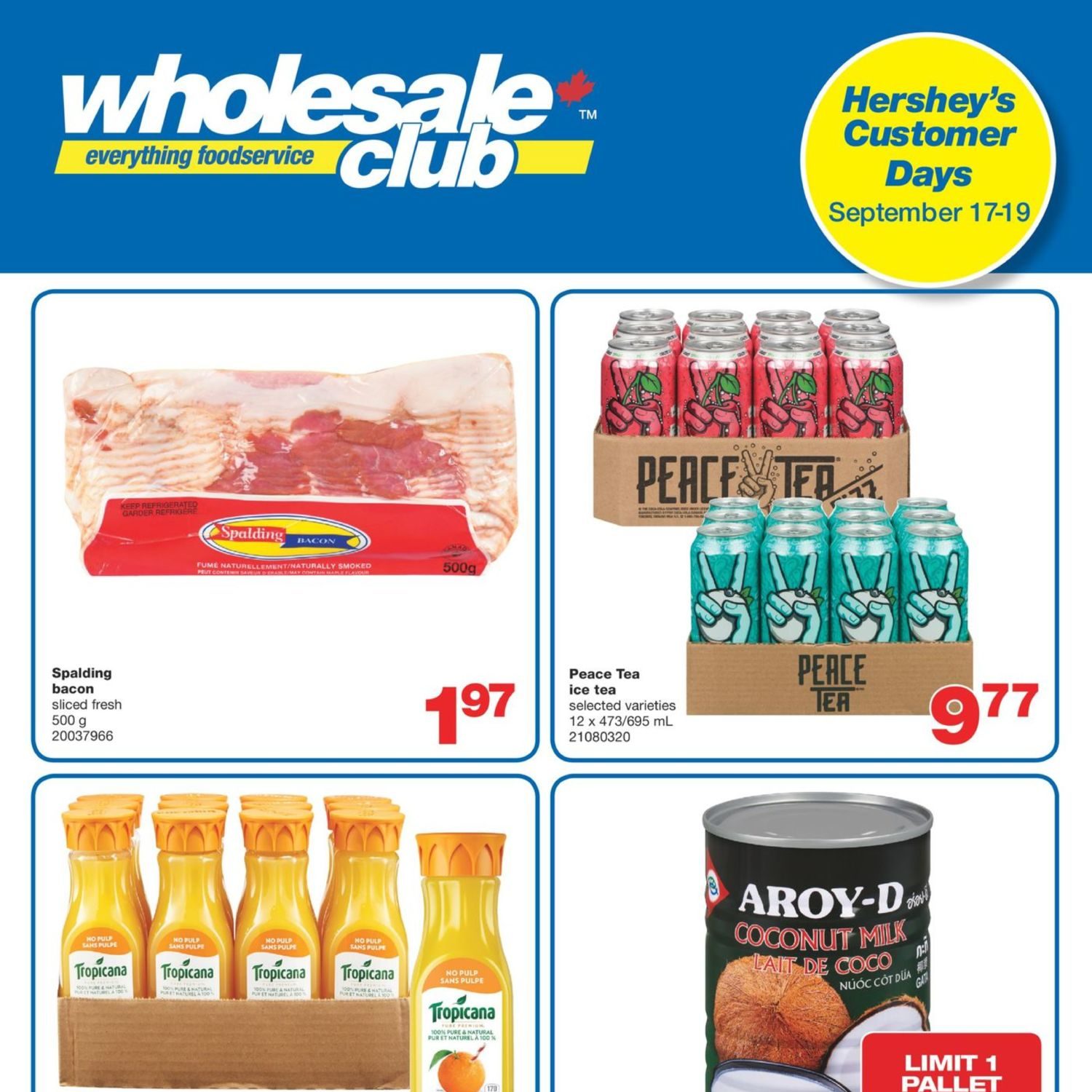 Wholesale Club Weekly Flyer - Club Savings - Sep 10 – 30 - RedFlagDeals.com