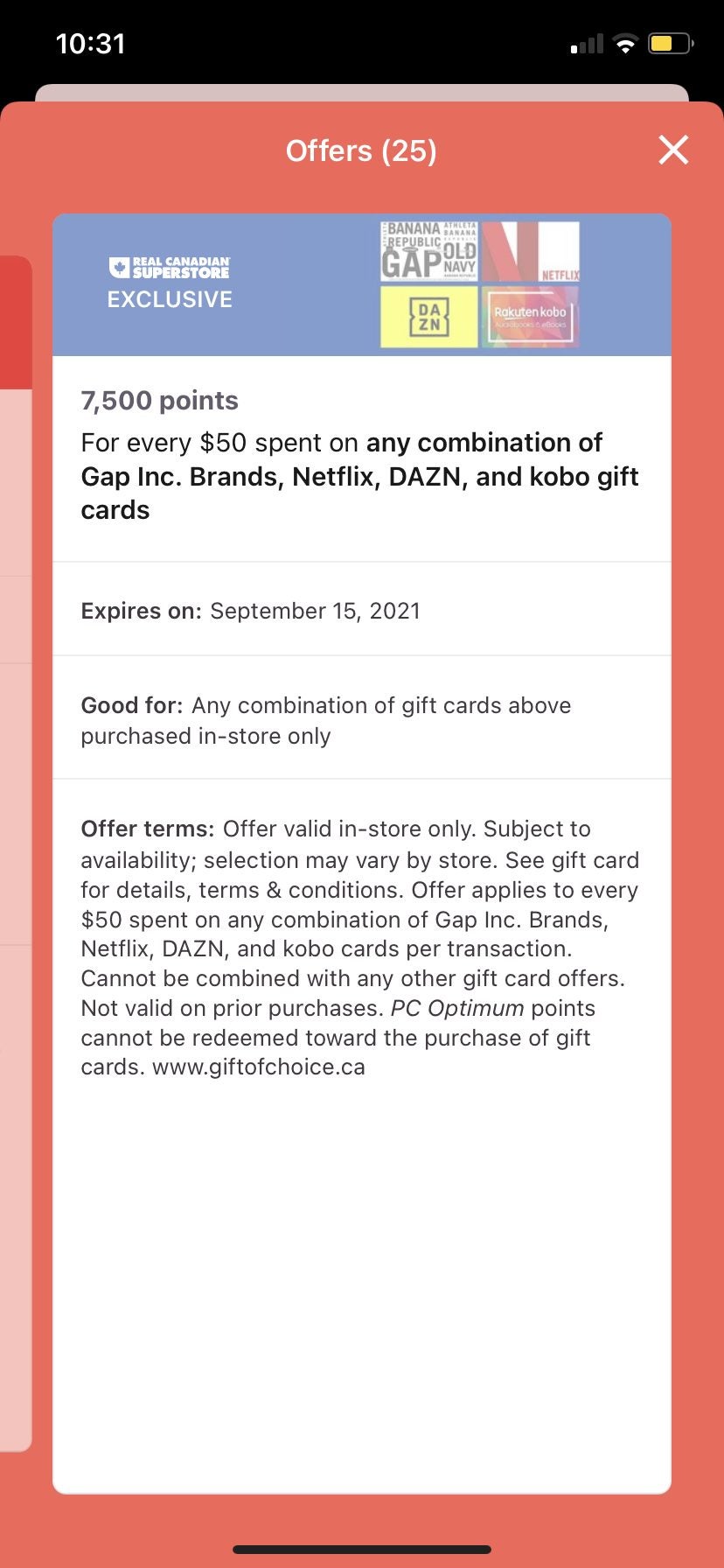 [Real Canadian Superstore] Get 7500 PCO Points for every $50 Spent on ...