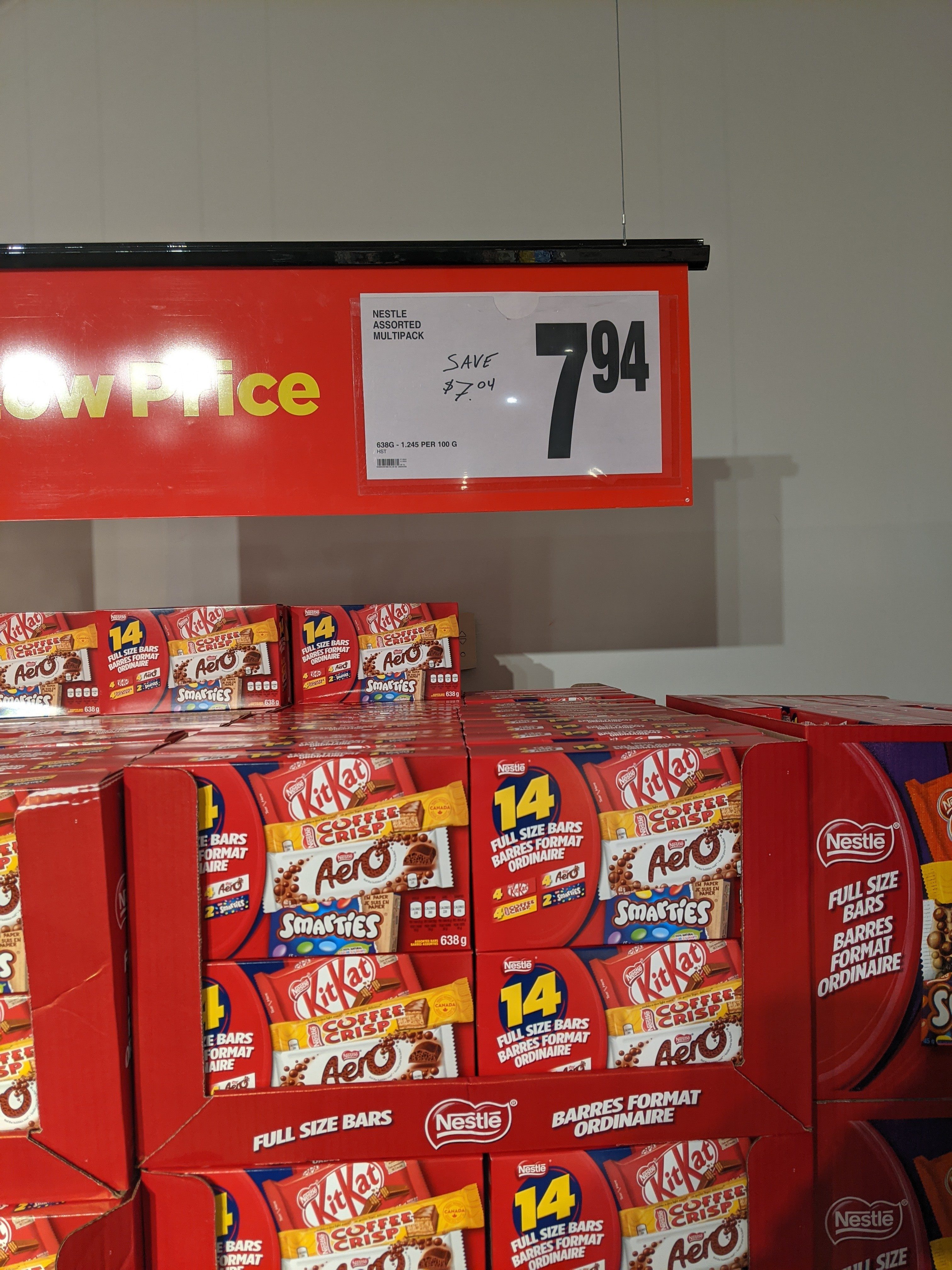 [Real Canadian Superstore] 14 Nestle chocolate bars ( full size) YMMV ...