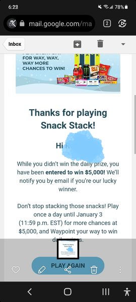 [Daily] 2022/01/03 WAYPOINT “Snack Stack Contest” ($5,000) [BC AB SK MB ...