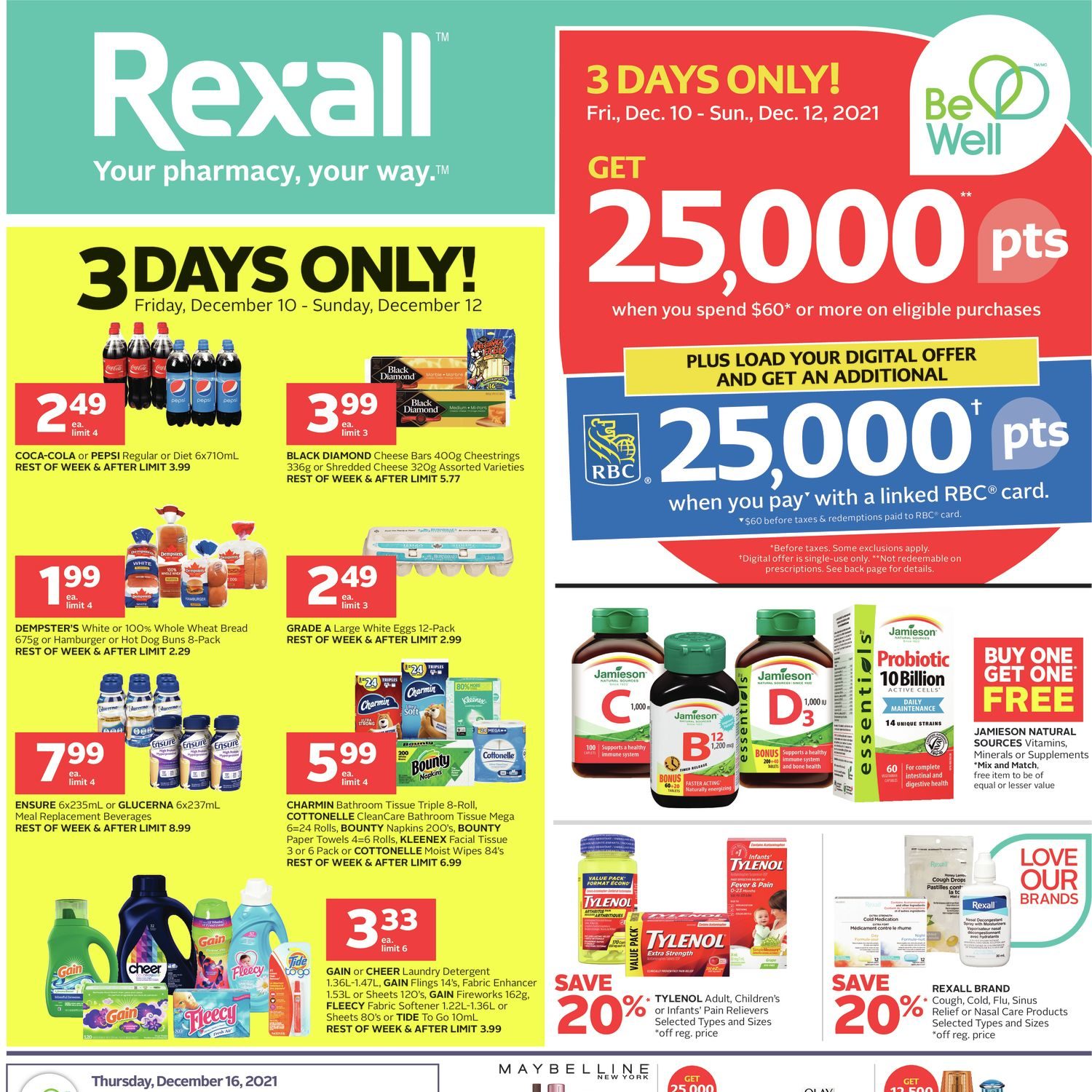 Rexall Weekly Flyer - Ottawa Only - Weekly Savings - Dec 10 – 16 ...