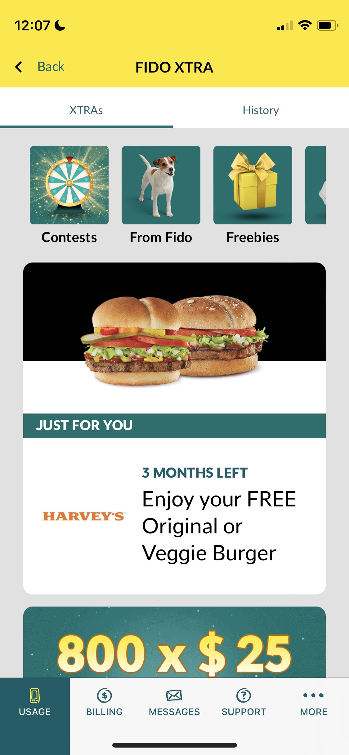 [Fido] Fido Xtra (New customers) - Free Original or Veggie Burger from ...