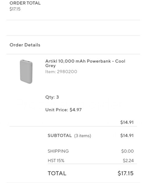 [Staples] 5.67$ Artikl 10,000 mAh Powerbank - IN STORE - Page 4 ...