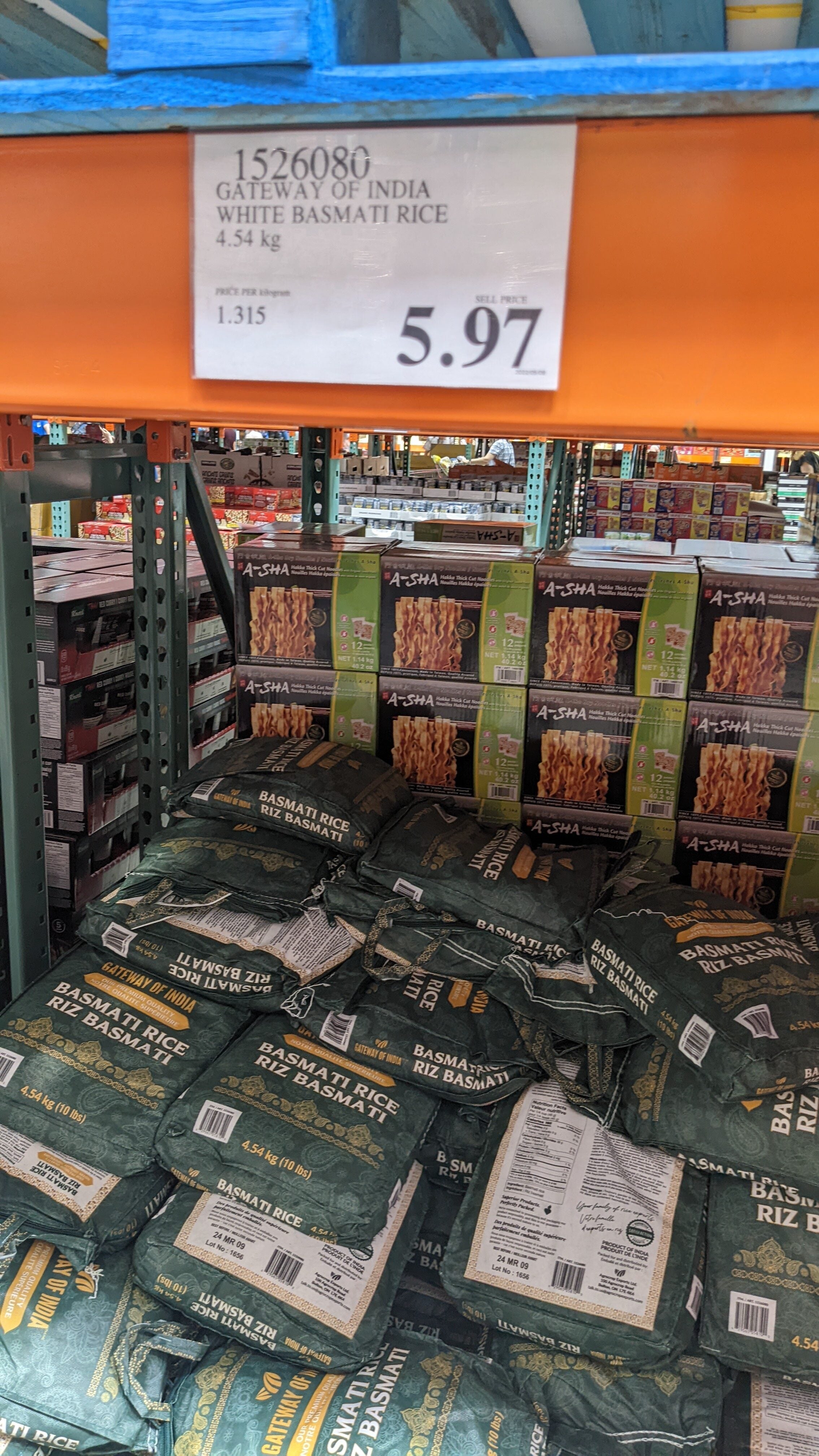 [Costco] Gateway of India Basmati Rice - 10lb - $5.97 - RedFlagDeals ...