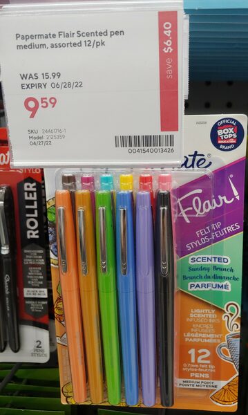 [Staples] Paper Mate Flair Creative bold Felt Tip Pens - 1.2mm ...
