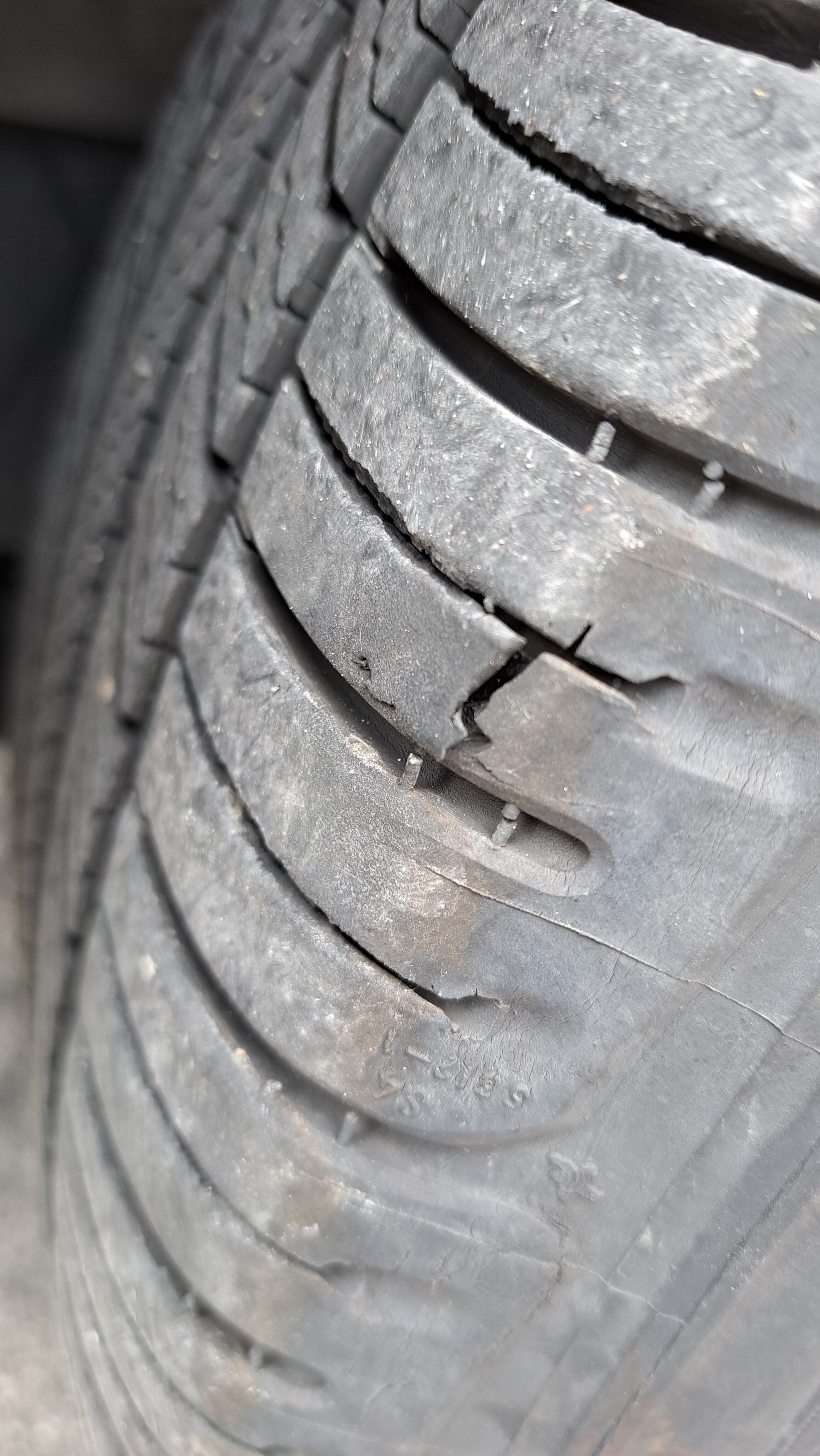 Tear in the tread - fixable? - RedFlagDeals.com Forums