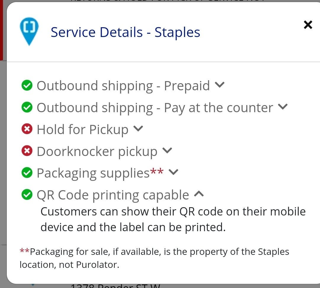 You Can Only Use Purolator For Amazon Returns Now - RedFlagDeals.com Forums