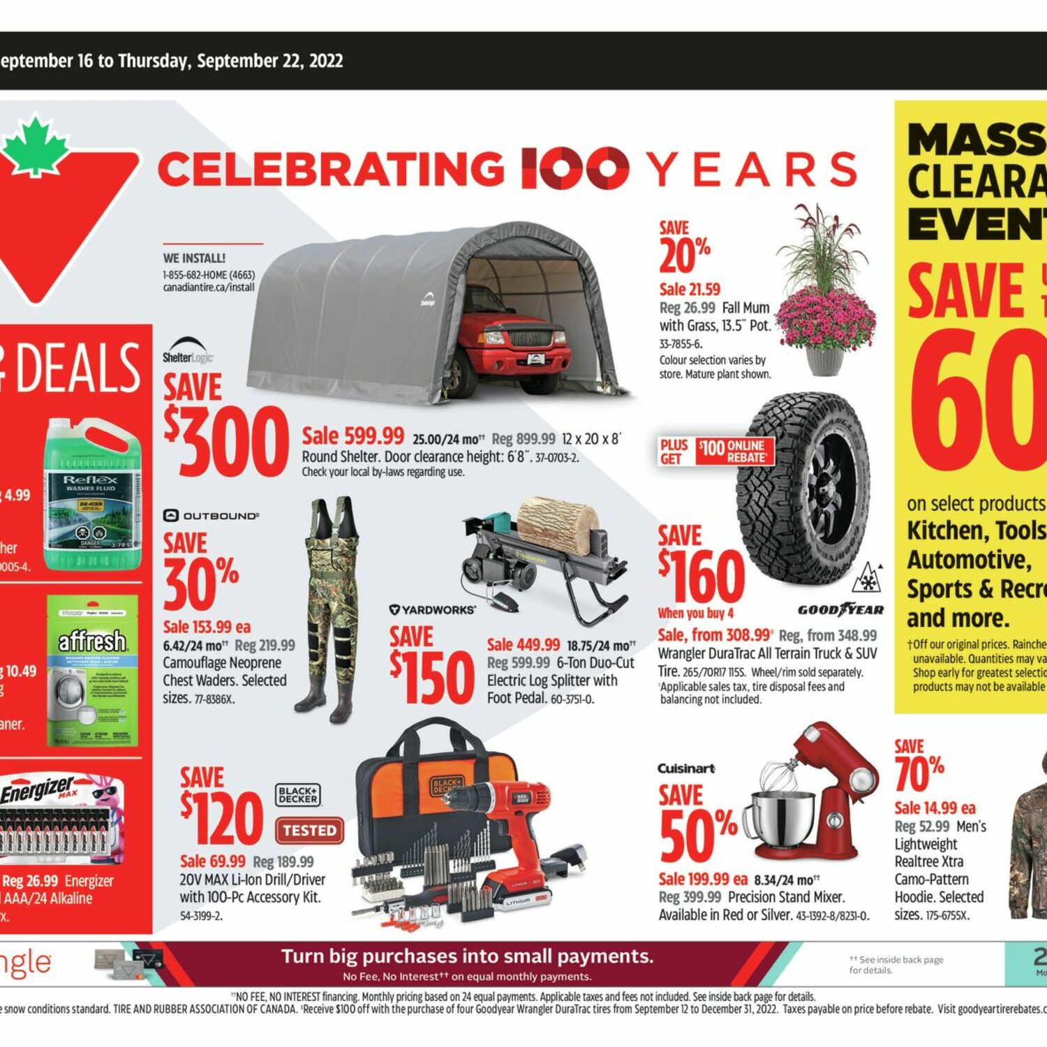 Canadian Tire Weekly Flyer - Weekly Deals - Celebrating 100 Years ...