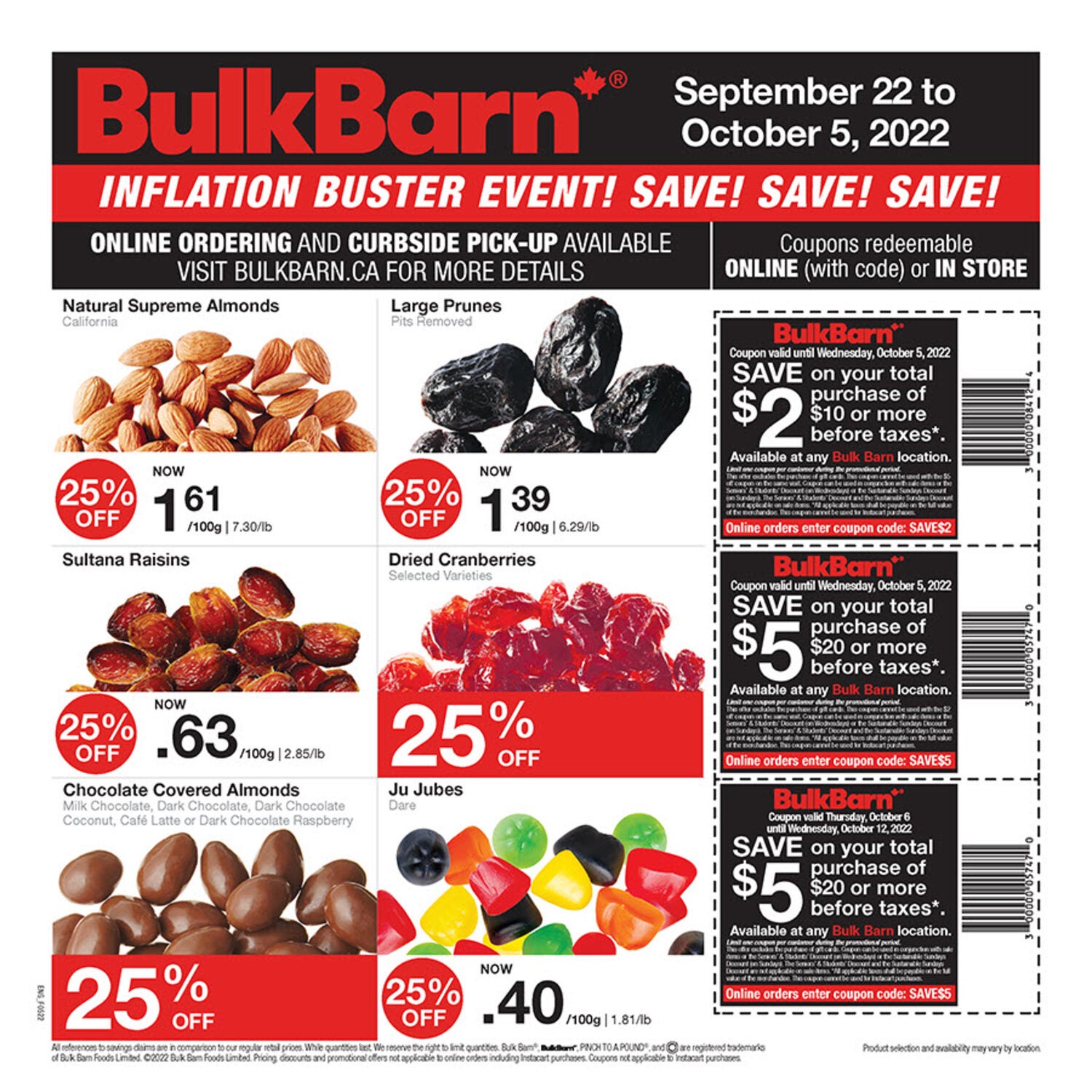 Bulk Barn Weekly Flyer - 2 Weeks of Savings - Sep 22 – Oct 5 ...