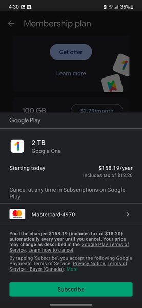 [Google] Google One 2TB Annual Plan + Nest Hub for $140 - Page 25 ...