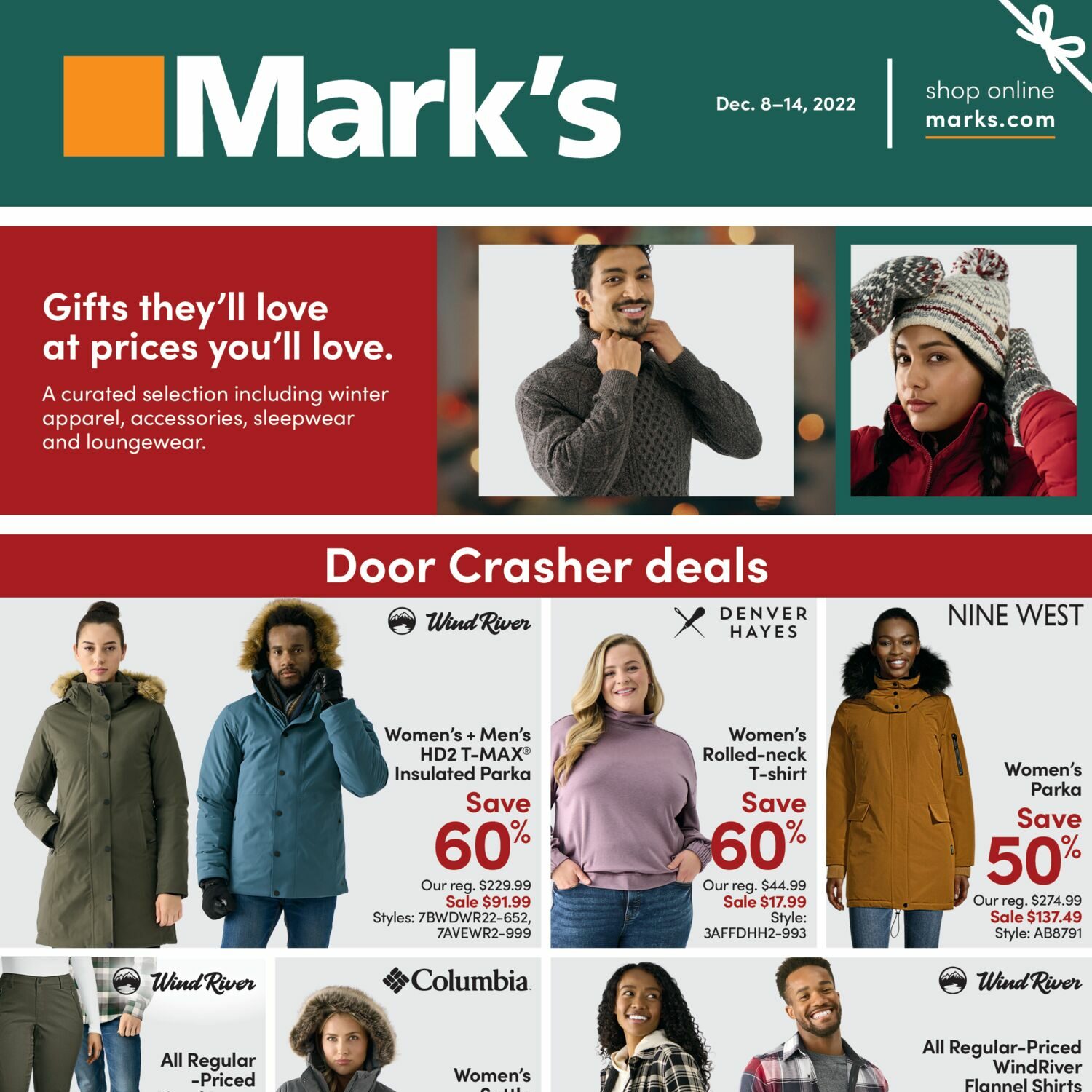 Mark's Weekly Flyer - Weekly Deals - Dec 8 – 14 - RedFlagDeals.com