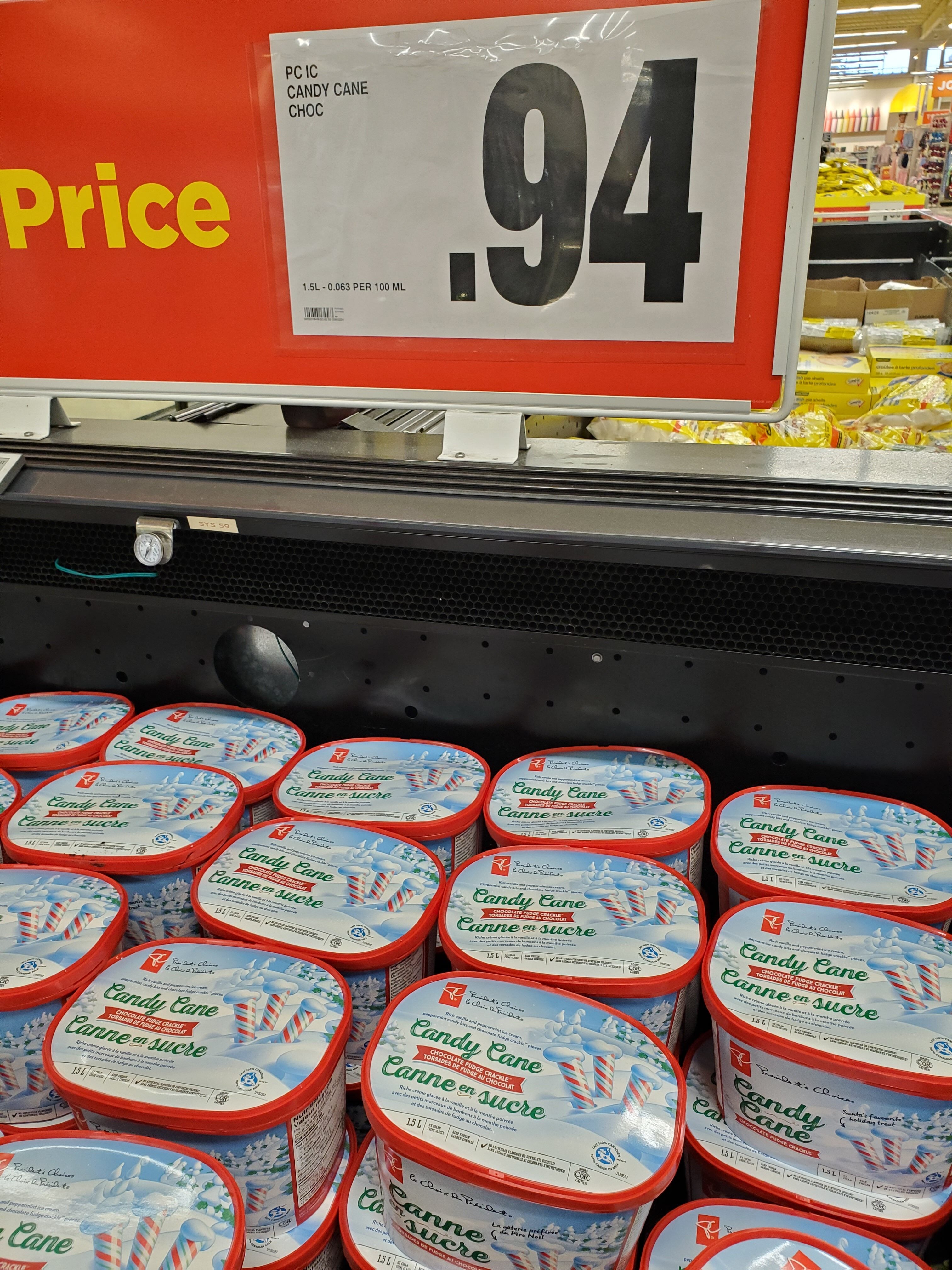 [Real Canadian Superstore] PC Candy Cane Chocolate Fudge Crackle Ice ...