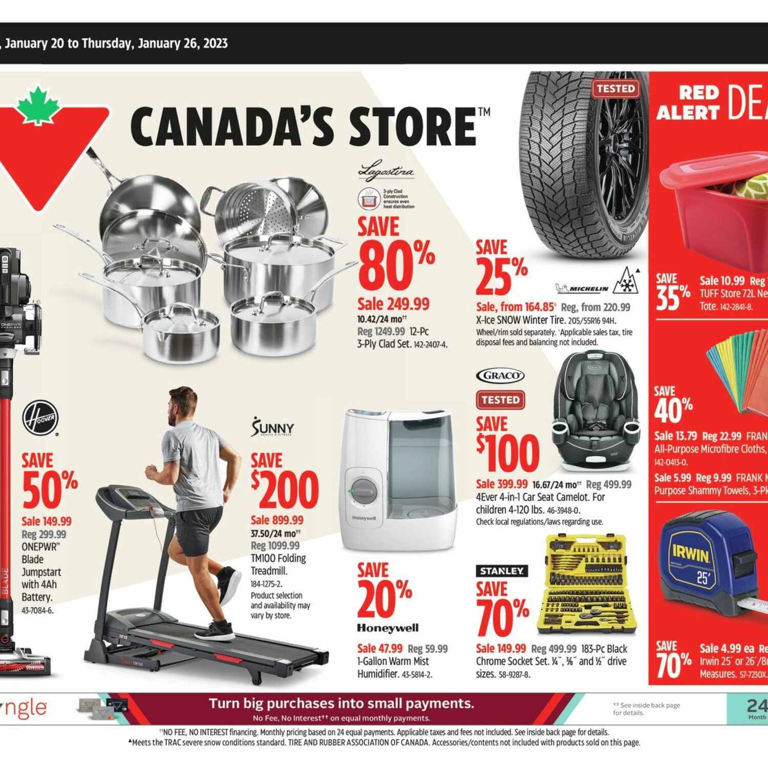 Canadian Tire Weekly Flyer - Weekly Deals - Canada's Store - Jan 20 ...