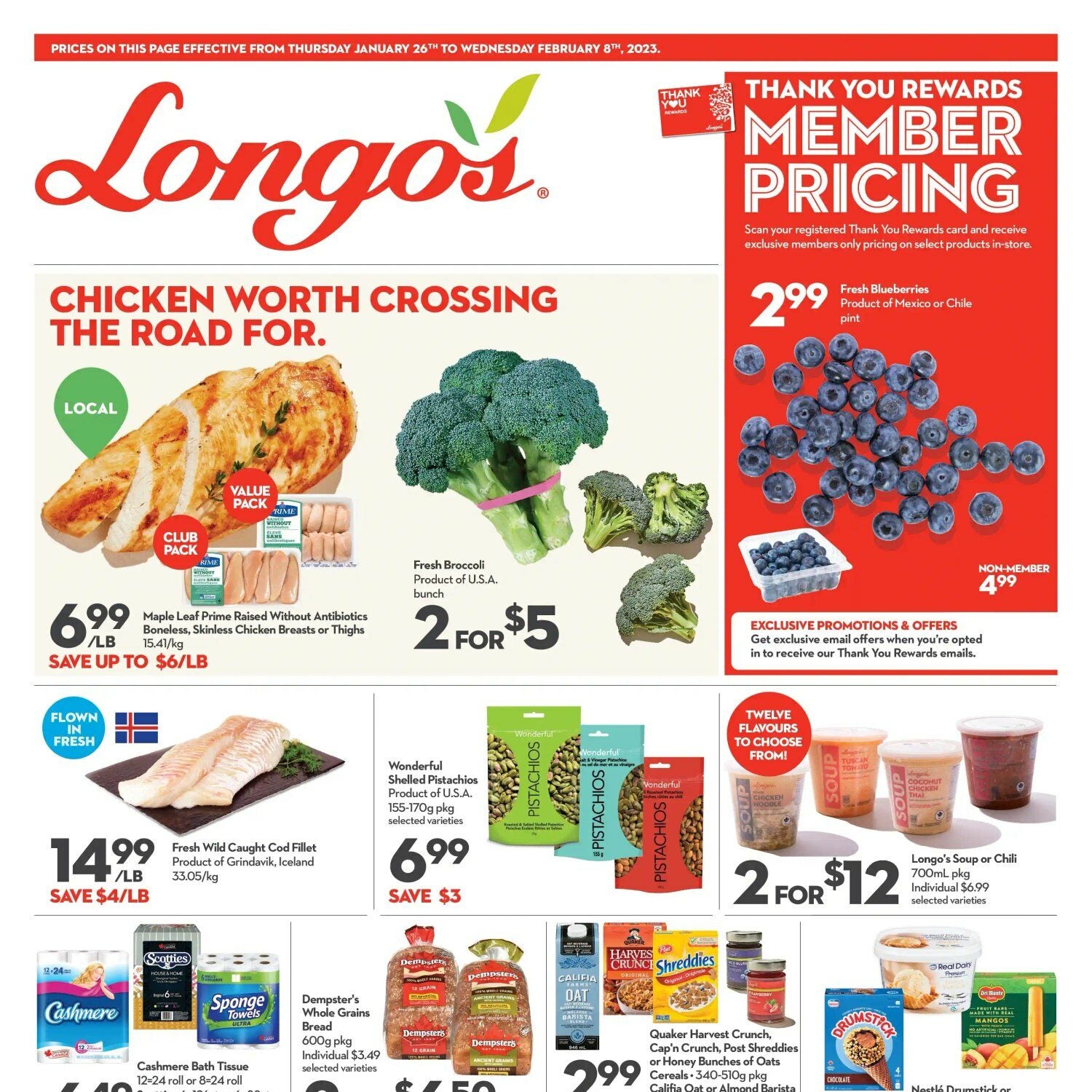 Longos Weekly Flyer - 2 Weeks of Savings - Jan 26 – Feb 8 - RedFlagDeals.com