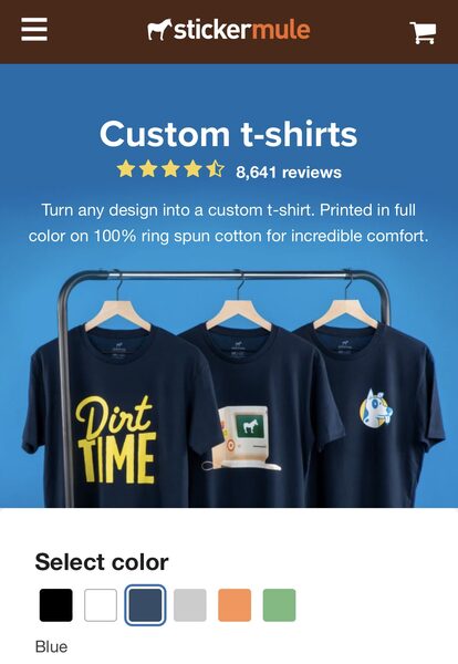 [Stickermule.com] Custom Black T-Shirt - $17.99 - RedFlagDeals.com Forums