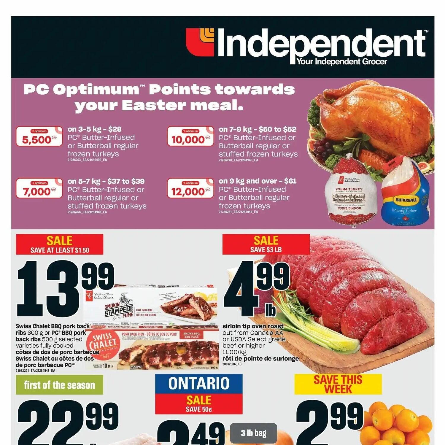Your Independent Grocer Weekly Flyer - Weekly Savings (ON) - Mar 23 ...
