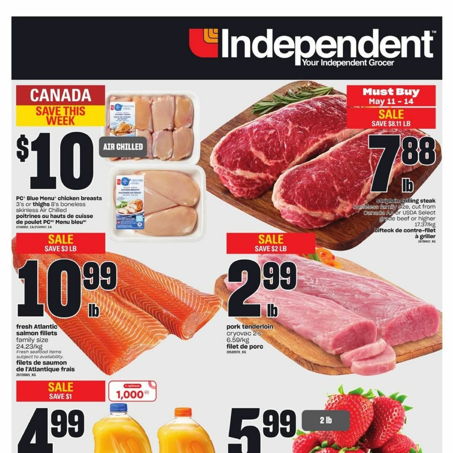 Your Independent Grocer Weekly Flyer - Weekly Savings (ON) - May 11 ...