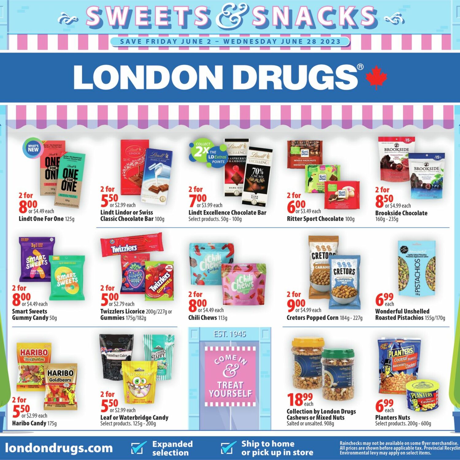 London Drugs Weekly Flyer - Sweets & Snacks - Jun 2 – 28 - RedFlagDeals.com