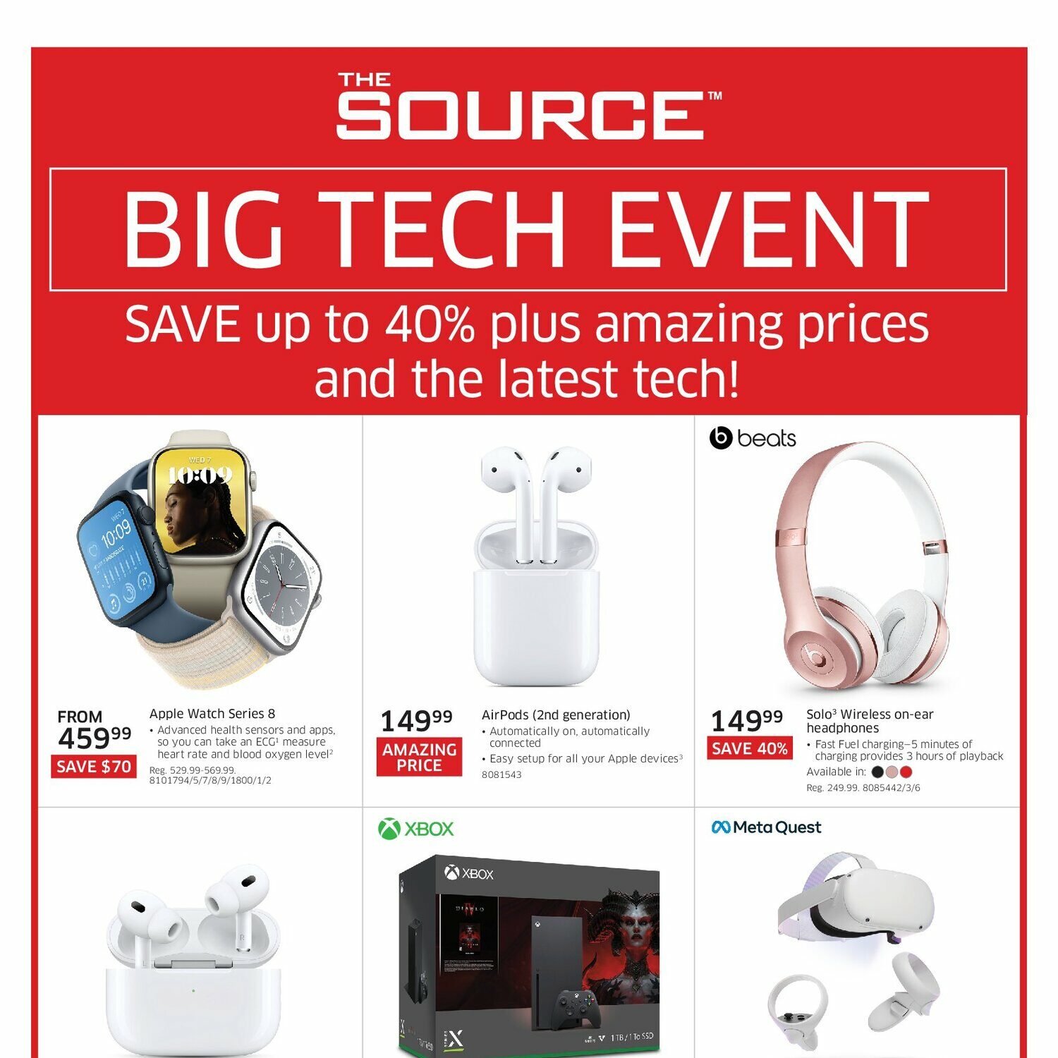 The Source Weekly Flyer - 2 Weeks of Savings - Big Tech Event - Jun 8 ...
