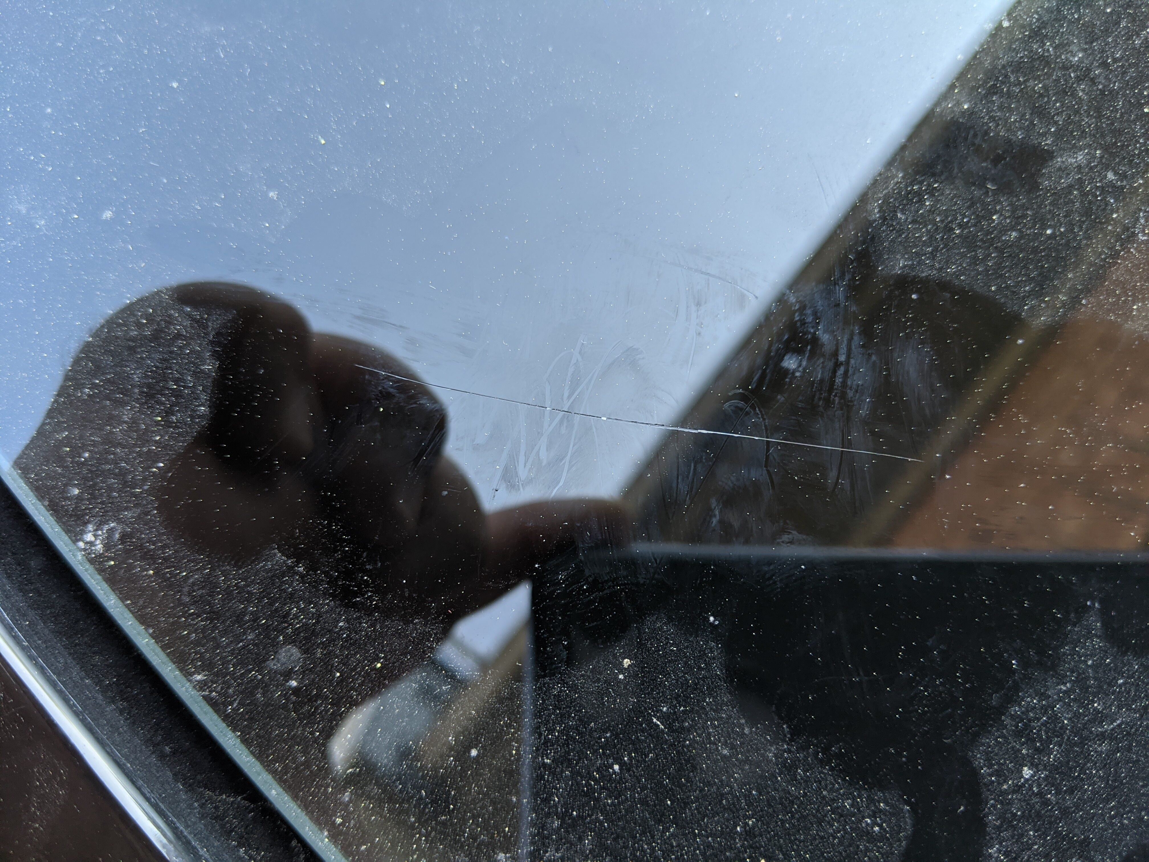 Can this rear windshield crack be fixed with the repair kits ...