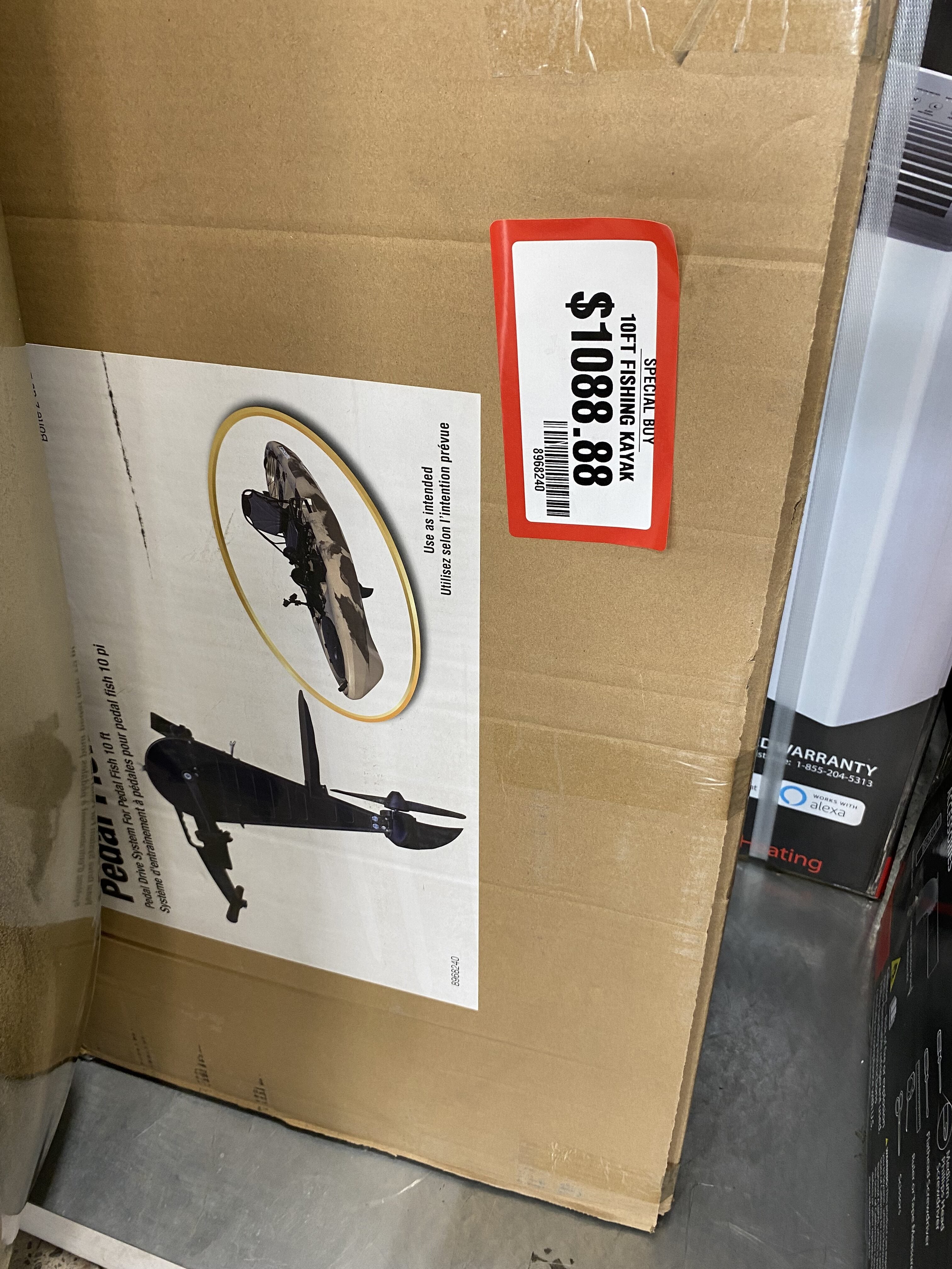 [Princess Auto] $1088.00 10ft pedal fishing kayak - RedFlagDeals.com Forums