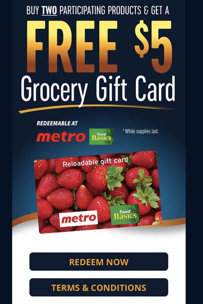 [General Mills] Buy two participating products and get a $5 free gift ...