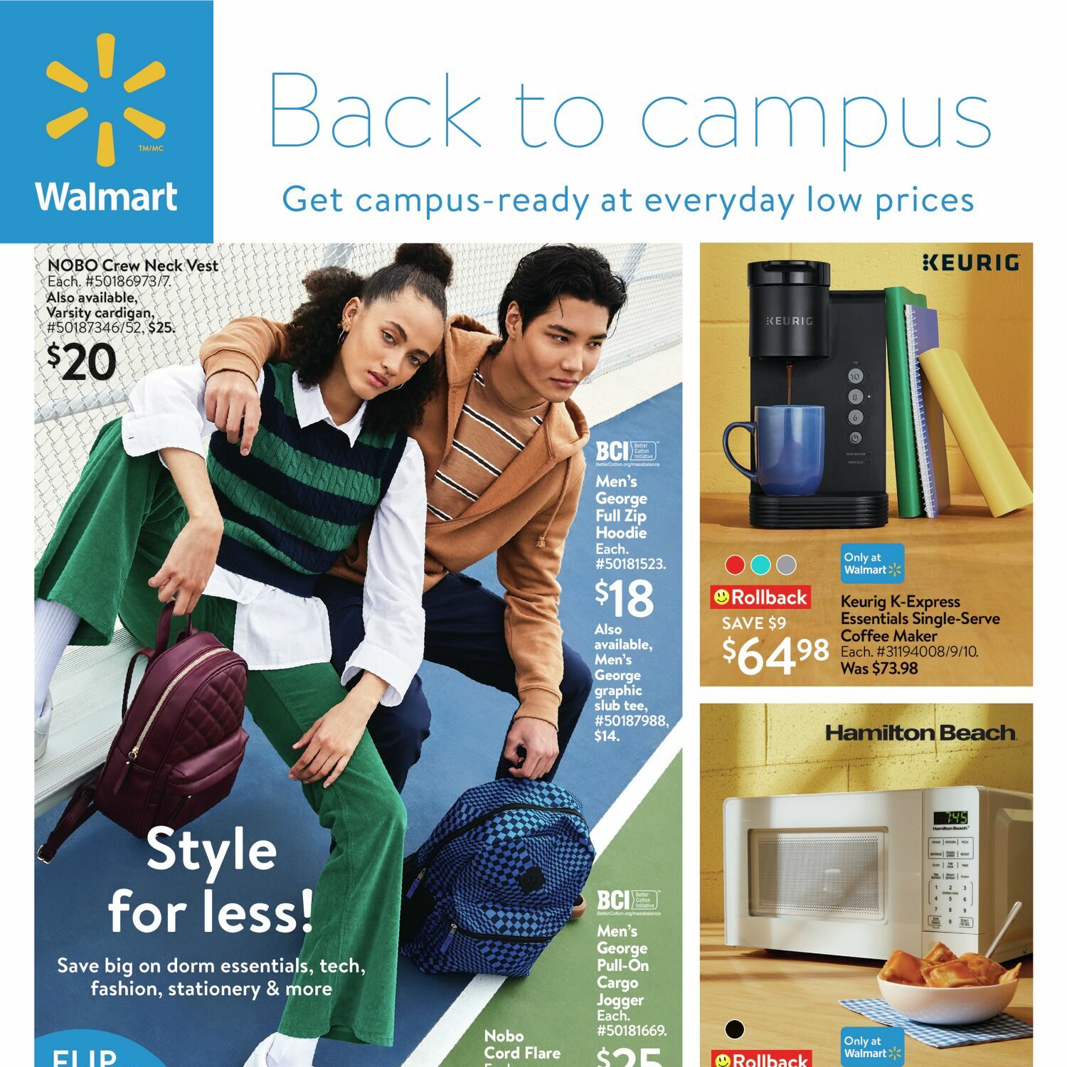 Walmart Weekly Flyer - Back To Campus (West/ON) - Aug 3 – Sep 6 ...