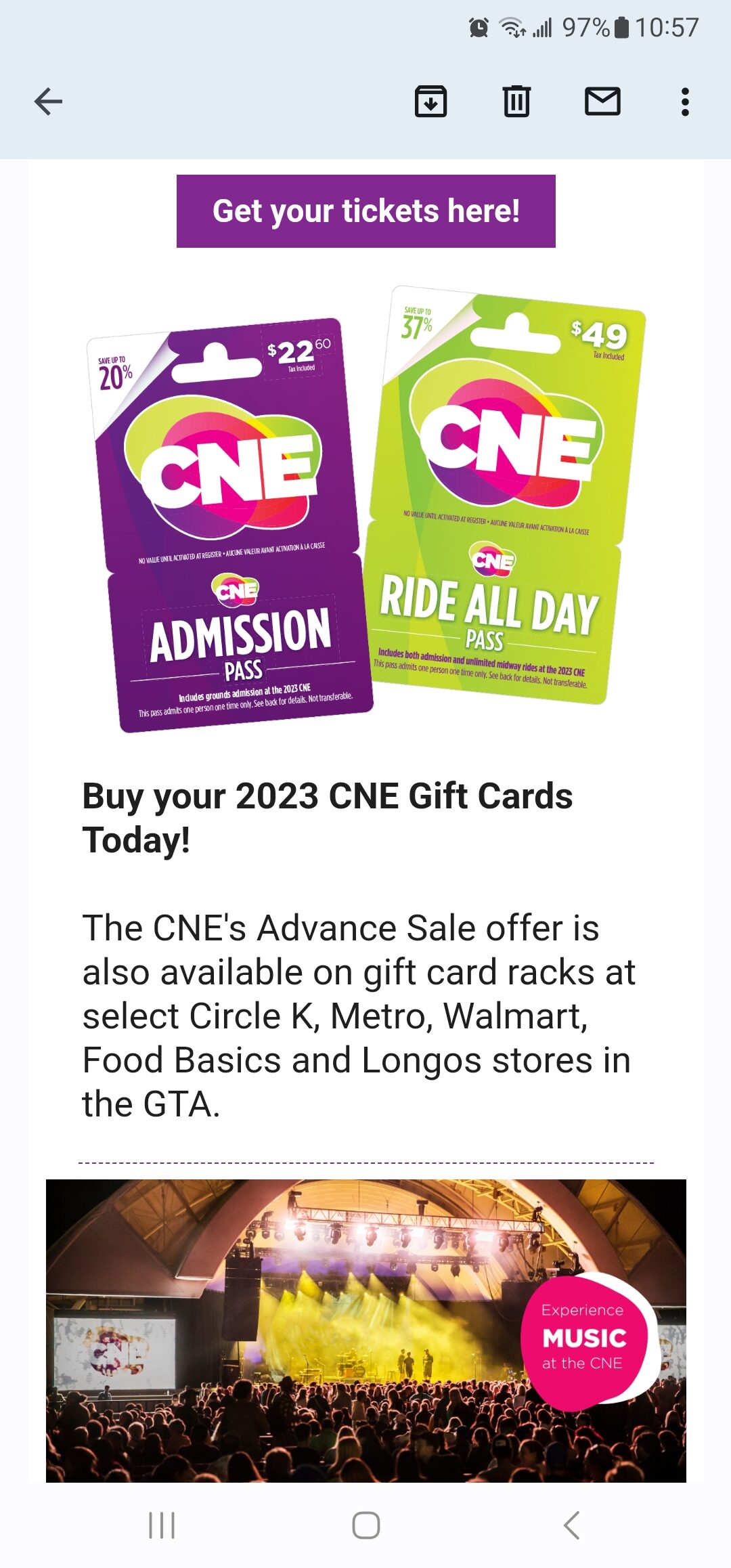 [Presto] CNE Canadian National Exhibition Toronto Presto Perks - 28% ...