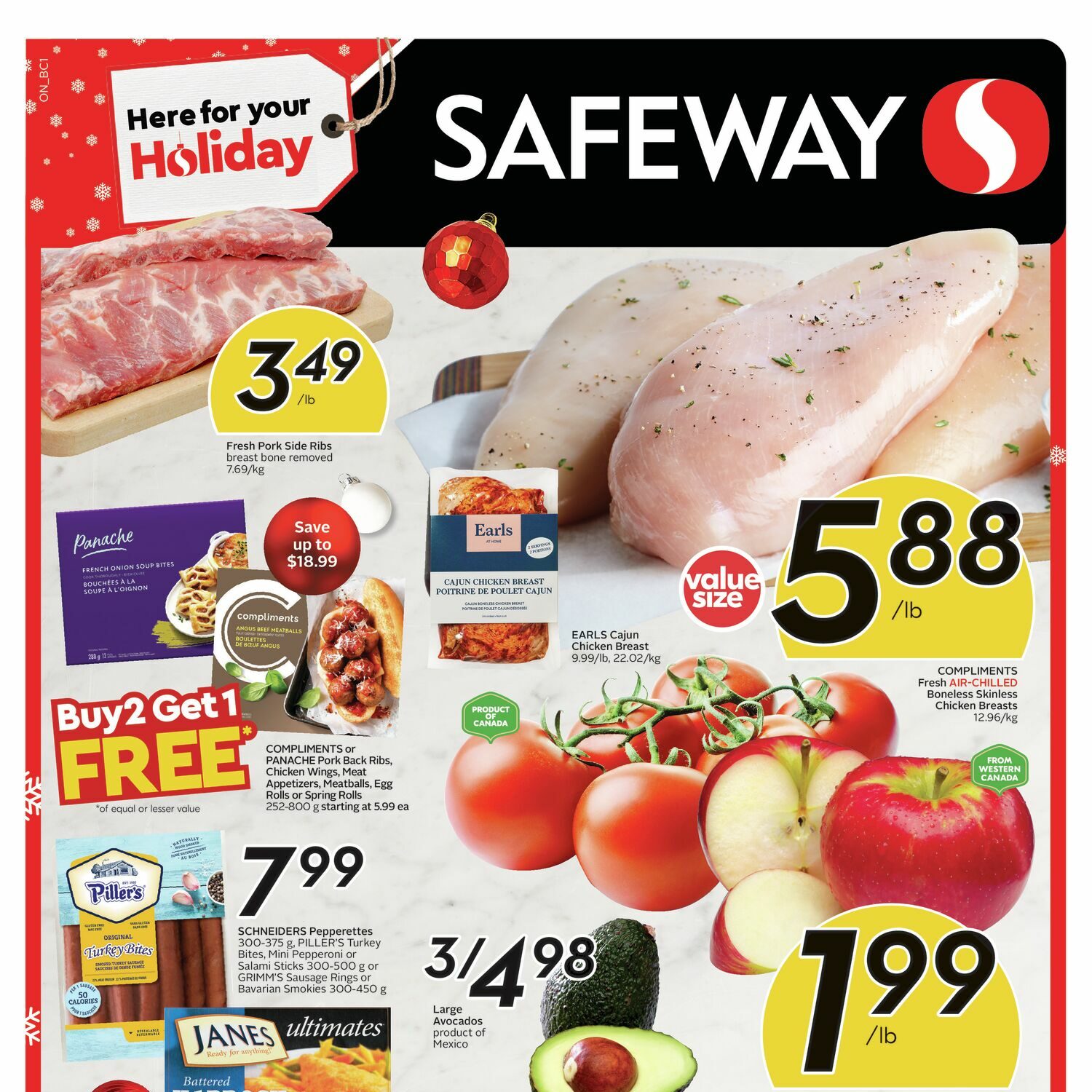 Safeway Weekly Flyer - Weekly Savings (BC) - Nov 30 – Dec 6 ...