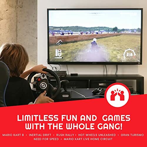 [Amazon.ca] EVORETRO FURY GT-EV3 Steering Wheel for PC - $75.95 ...