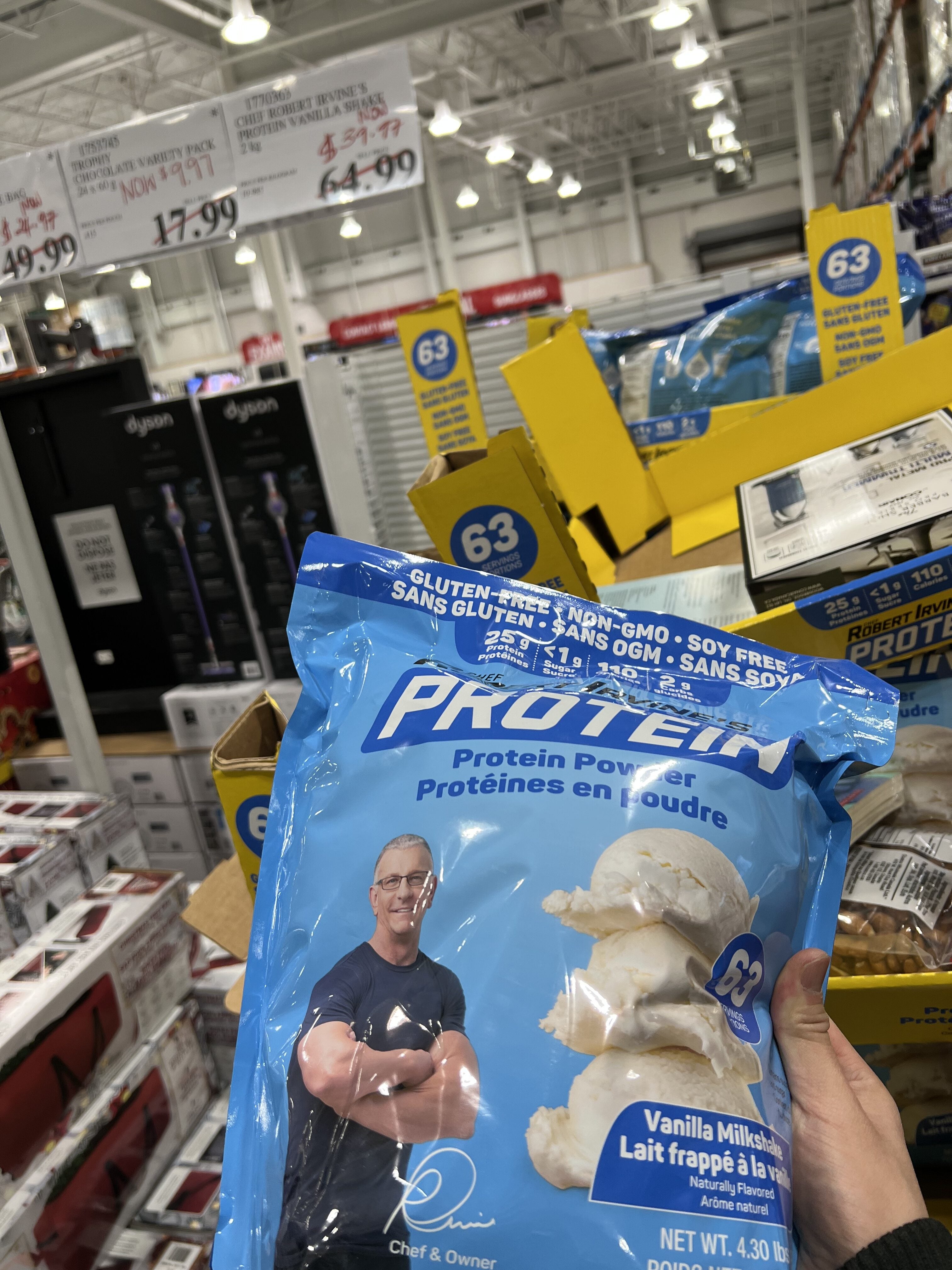 [Costco] Chef Irvine Protein Powder 2KG - $39.97 - RedFlagDeals.com Forums