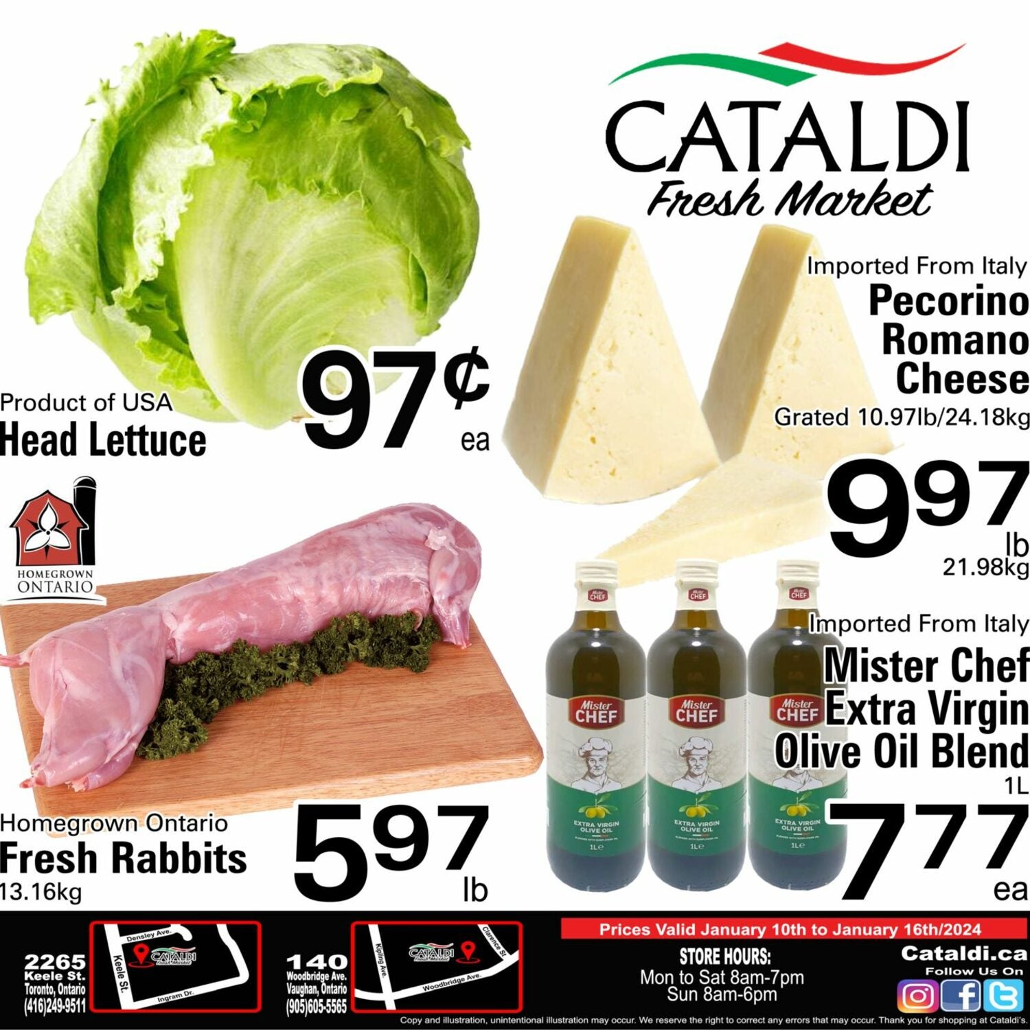Cataldi Fresh Market Weekly Flyer - Weekly Specials - Jan 10 – 16 ...