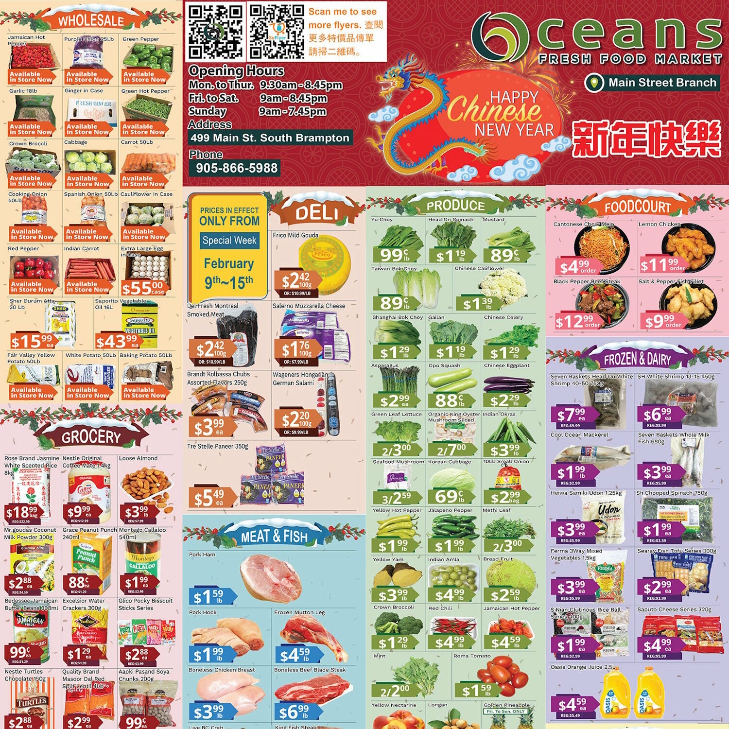 Oceans Fresh Food Market Weekly Flyer - Main St. Store Only - Weekly ...