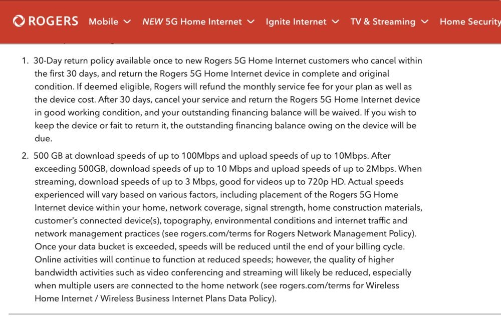 NEW Rogers 5G Cellular Home Internet - 30 Days FREE - Open Contract ...