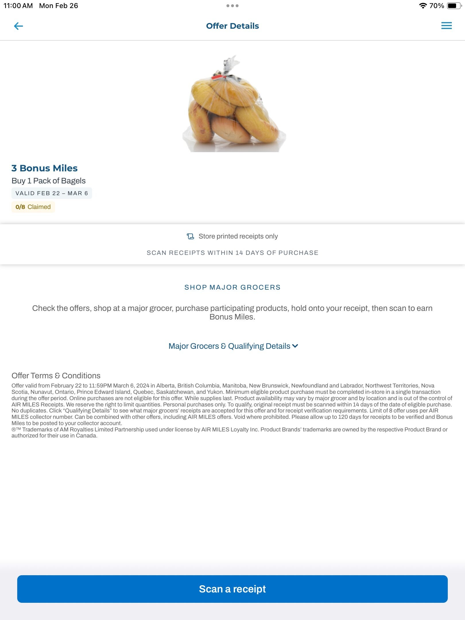 [No Frills] Get 4 packs of D'ITALIANO Gusto! Bagels - $8.98 (after BOGO ...