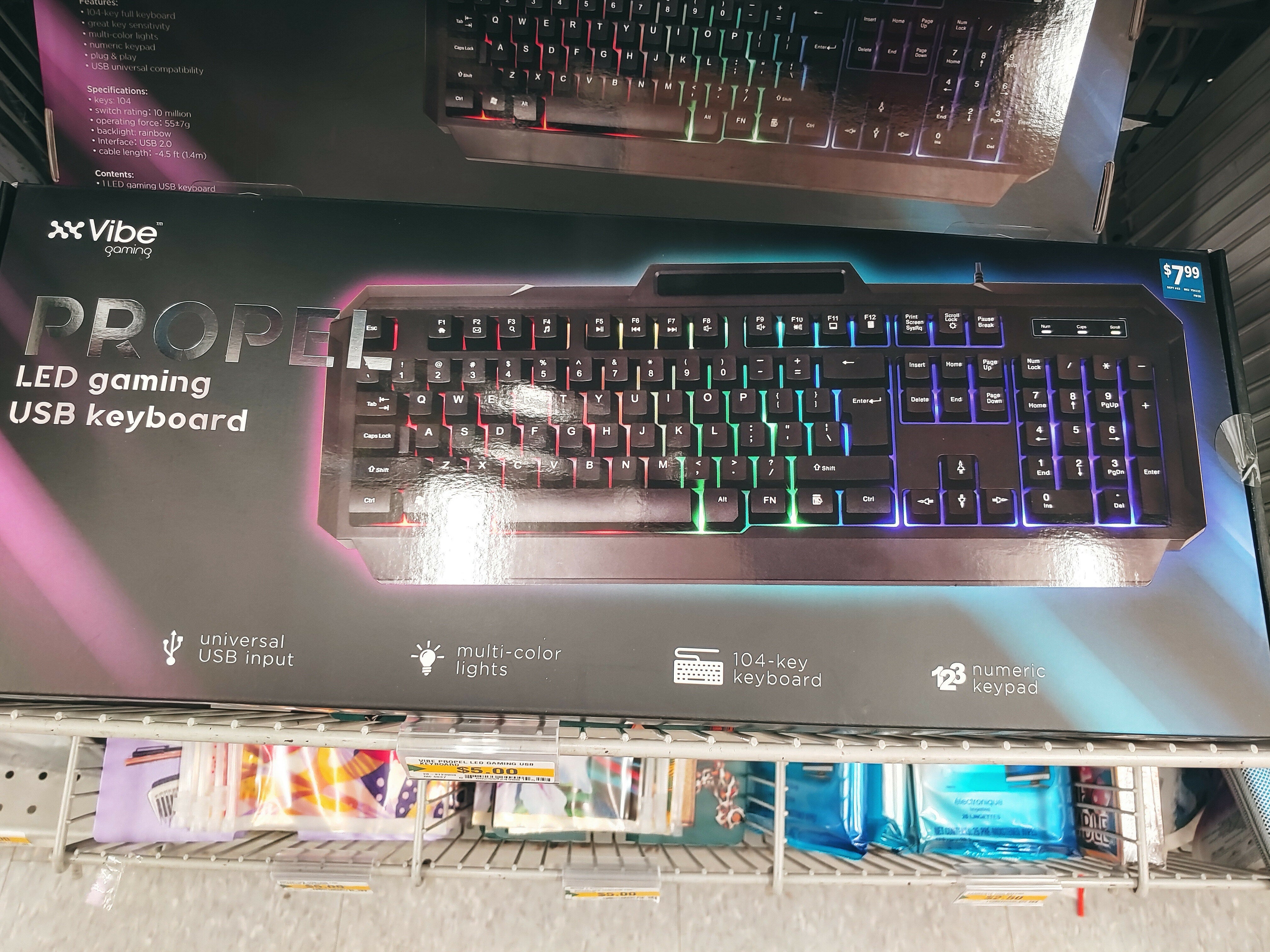 [Dollarama] Led Gaming Usb Keyboard $5 - RedFlagDeals.com Forums